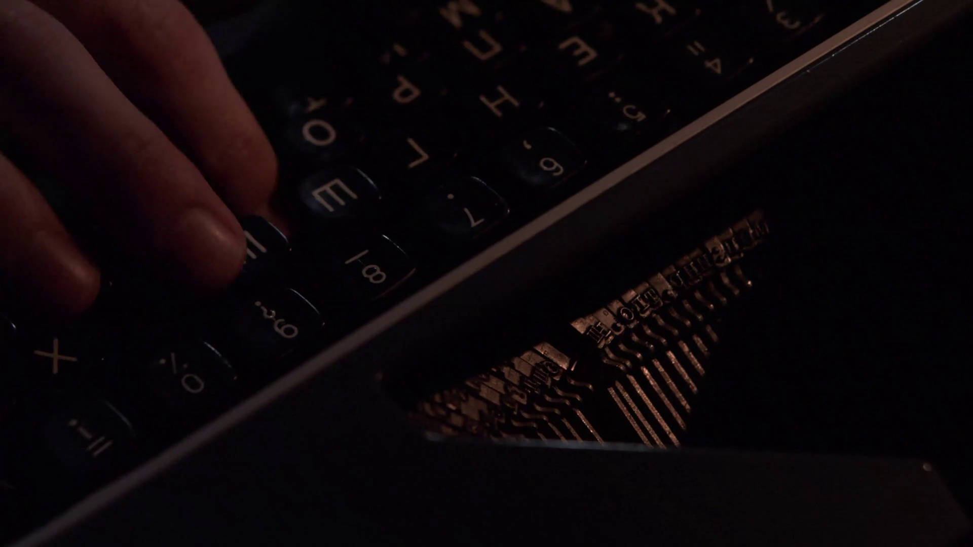 Hands Typing On Vintage Typewriter Close Up Stock Footage SBV-348513979 ...