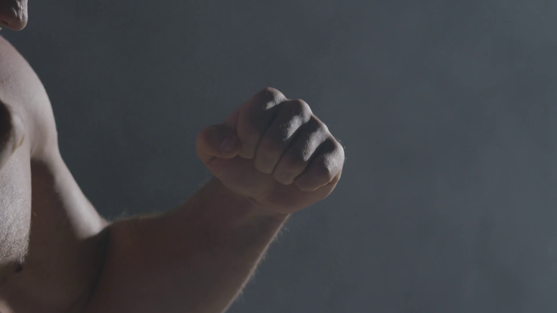 Punches Close Up In Smoke Dark Background Stock Footage SBV-348514056 ...