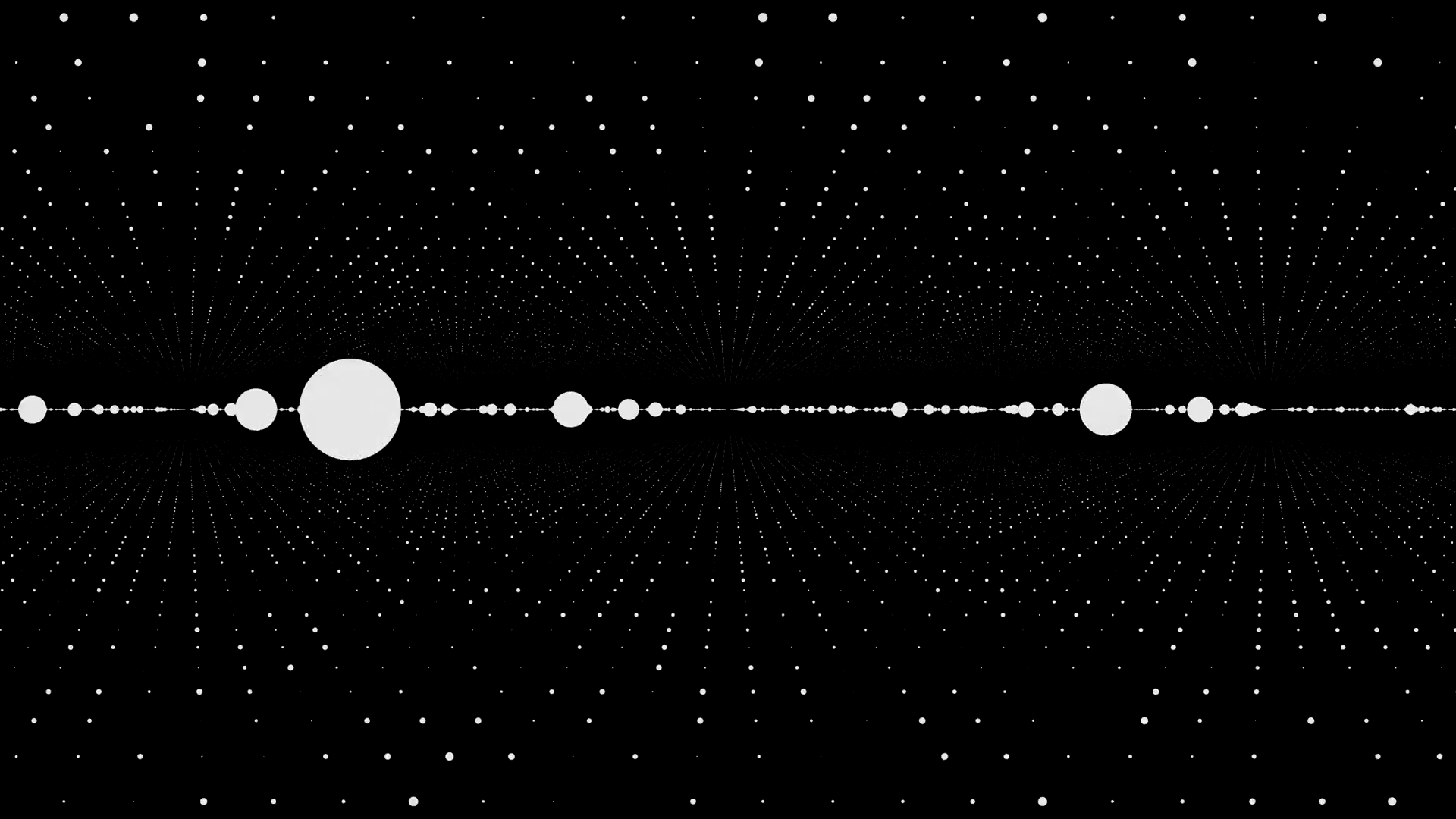 Moving Through Abstract Fractal Point Matrix Stock Motion Graphics SBV ...