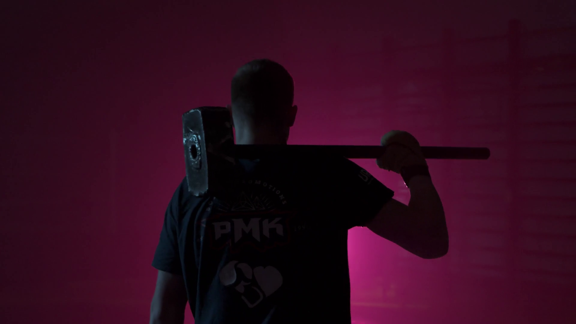 Man With Sledgehammer Behind Back Guy With Stock Footage SBV-348520484 ...