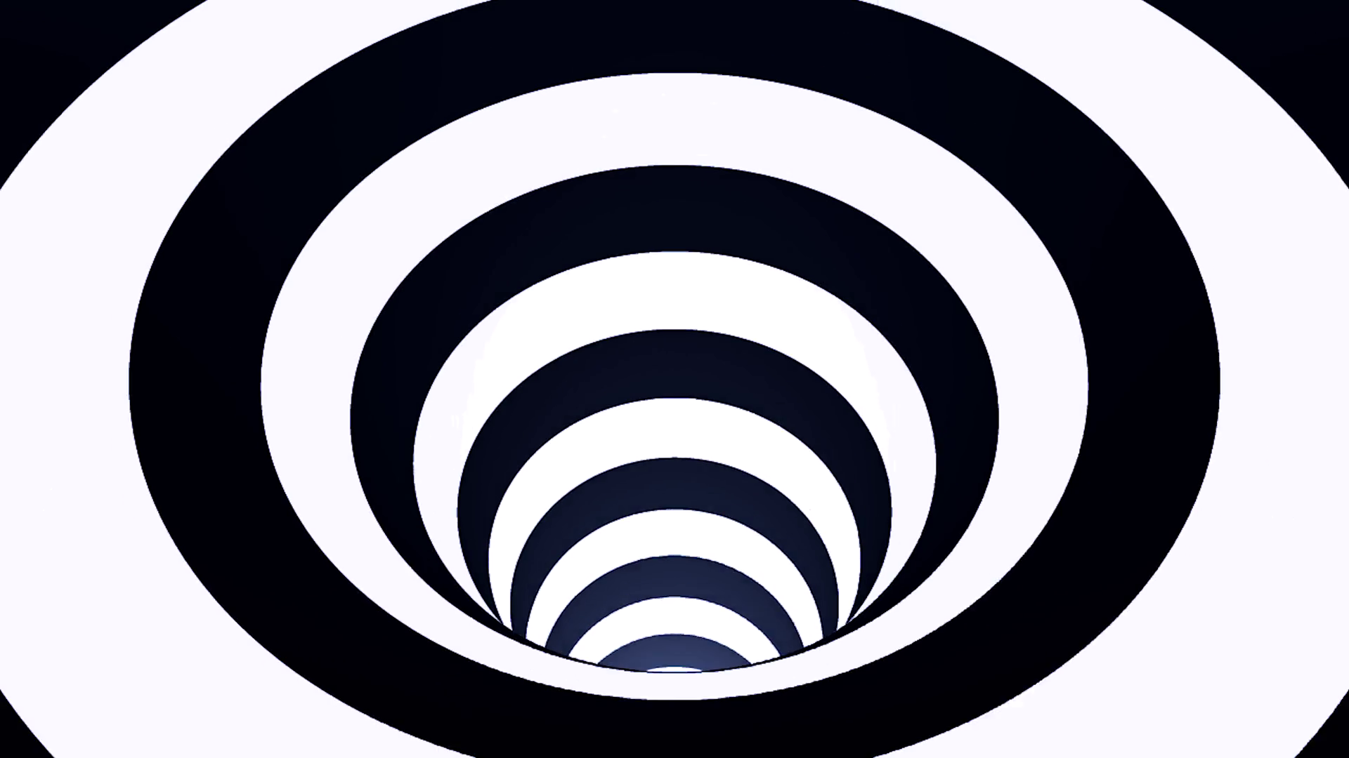Animated Hypnotic Tunnel With White Black Stock Motion Graphics SBV ...