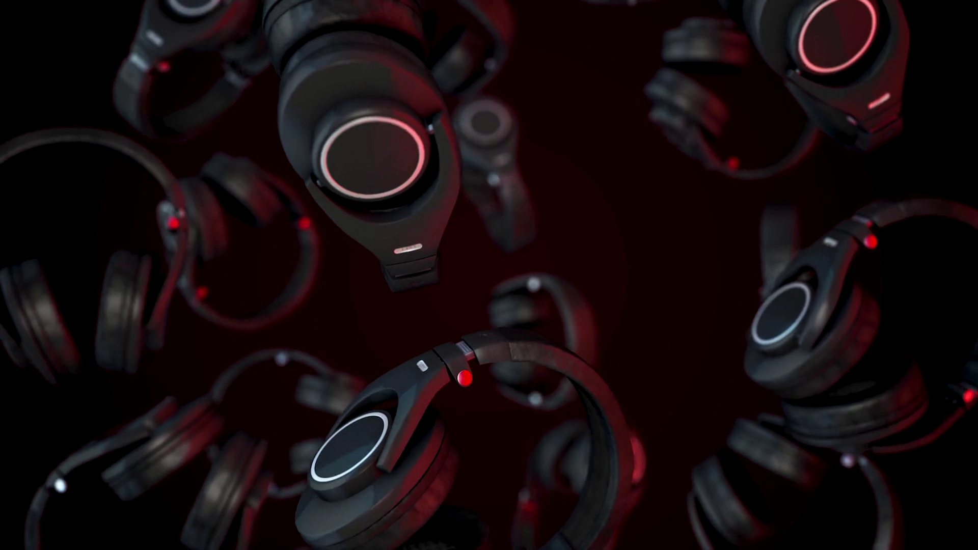 Headphone Animation With Alpha Channel Video Stock Motion Graphics SBV ...