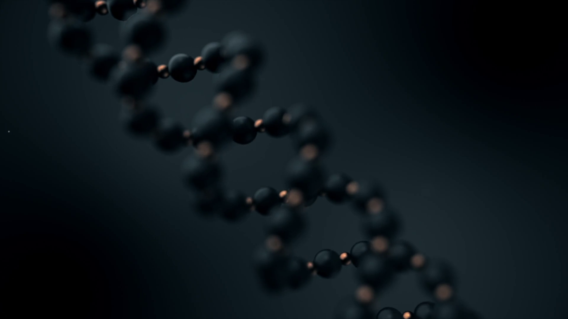 Abstract Animation Of Blurred Grey Dna Stock Footage SBV-348525761 ...