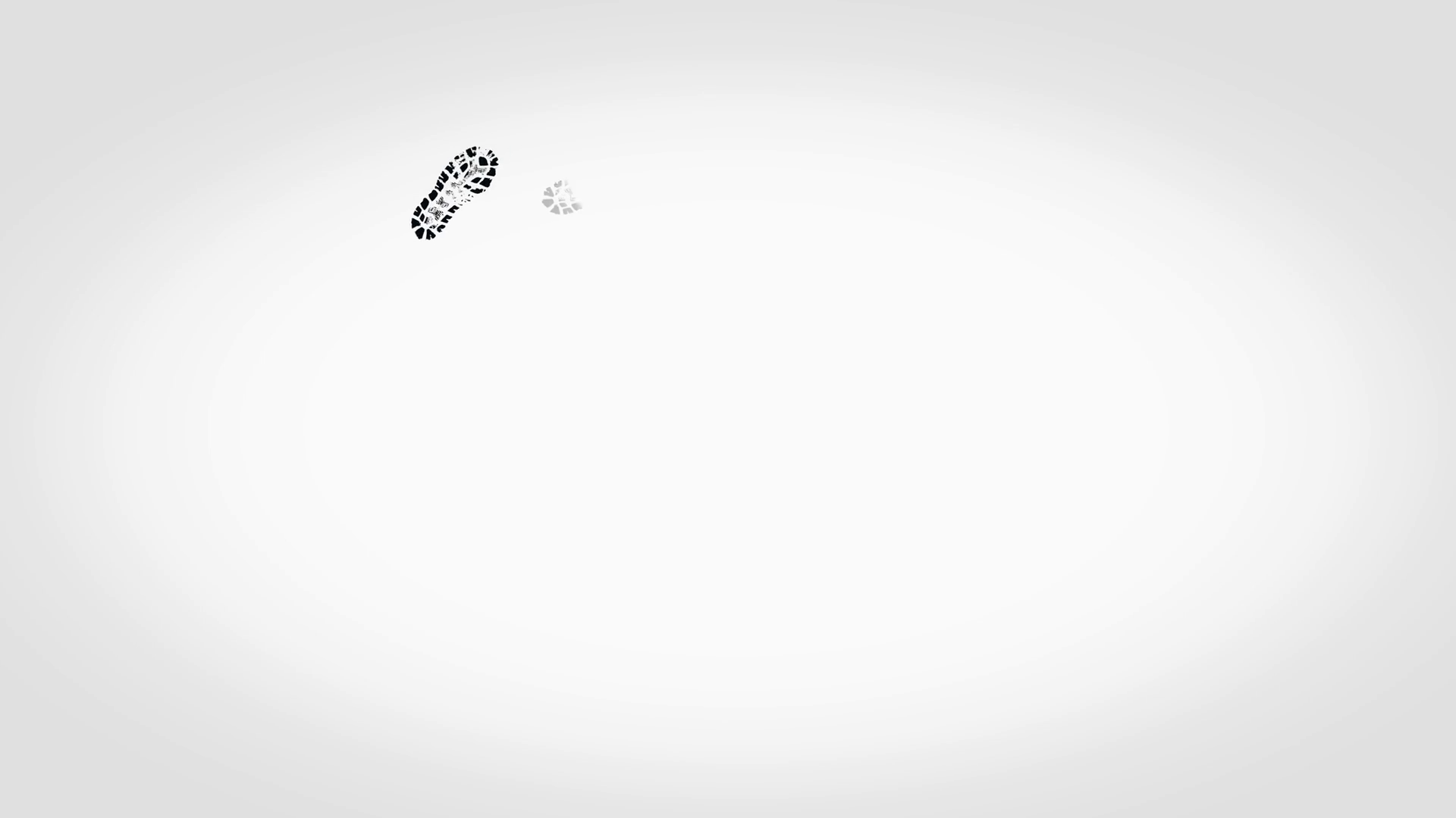 Animation Of Shoe Prints Walking In Circle Stock Footage SBV-348526816 ...