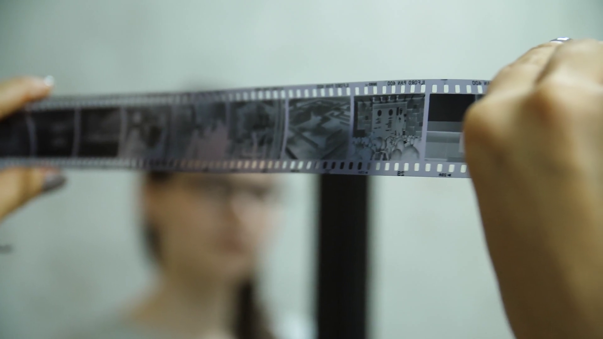 Photographer Looking On Negative Film Done Stock Footage SBV-348526856 ...