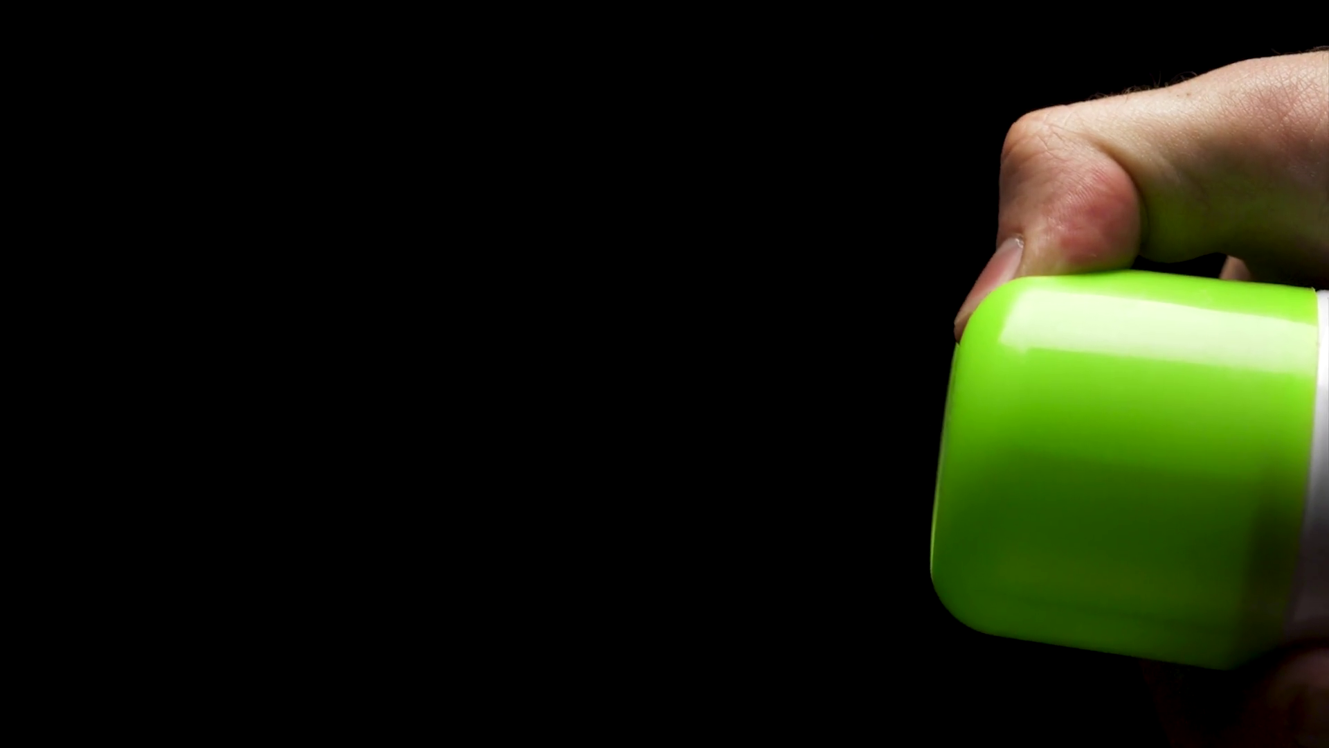 Closeup Of Spray Can Spraying Aerosol Stock Footage SBV-348527959 ...