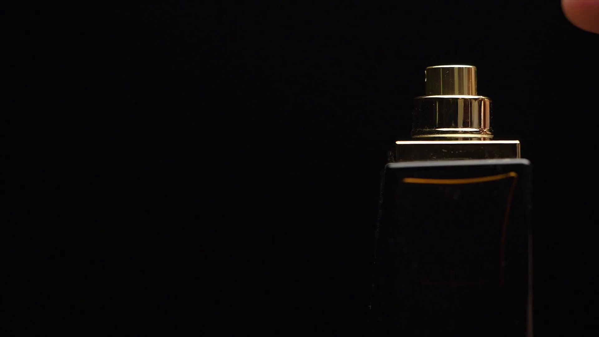 Fragrance Luxury Bottle Contents In Dark Stock Footage SBV-348528458 ...