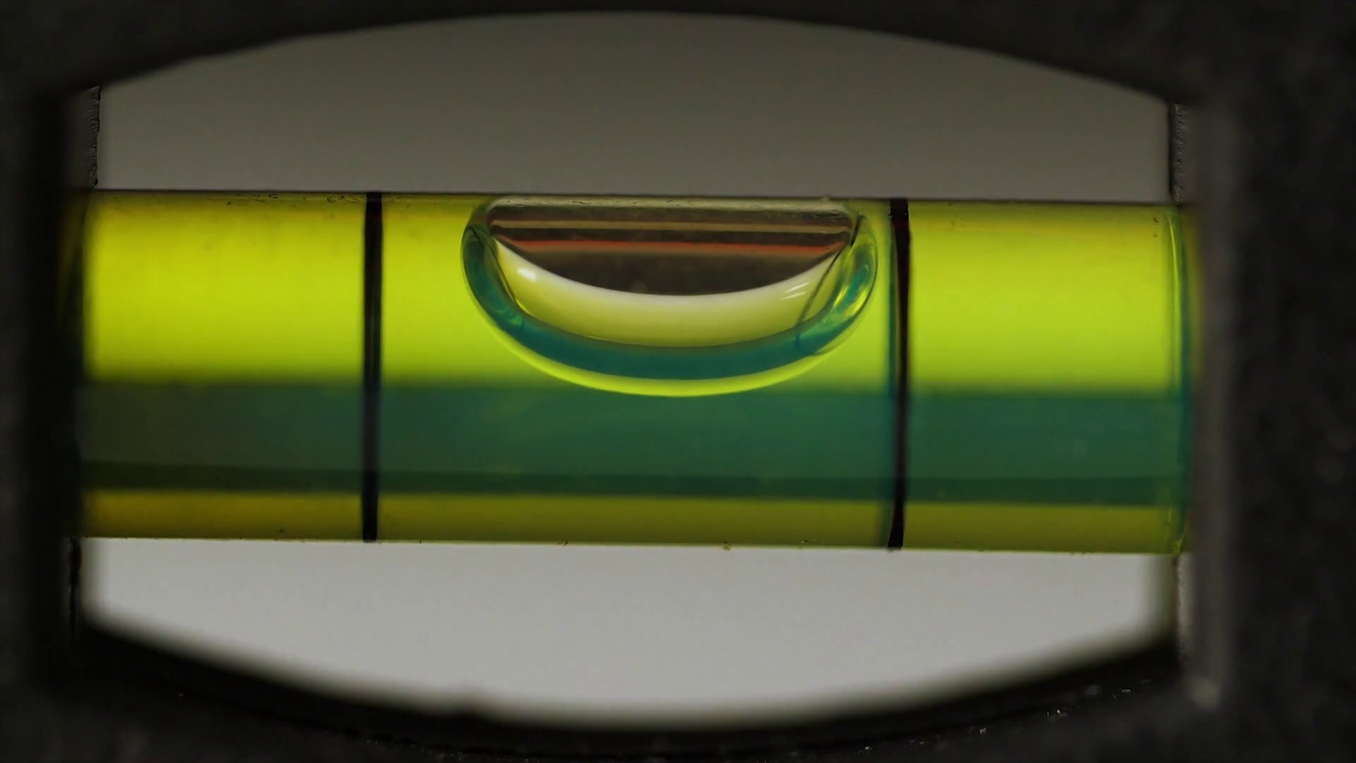 Leveling Instrument's Bubble Closeup Stock Footage SBV-348527643 ...