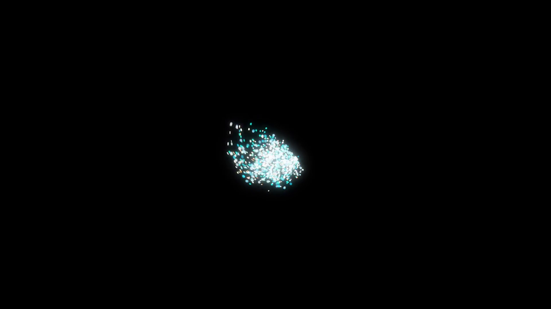Comet Of Confetti On Black Background Stock Motion Graphics SBV ...