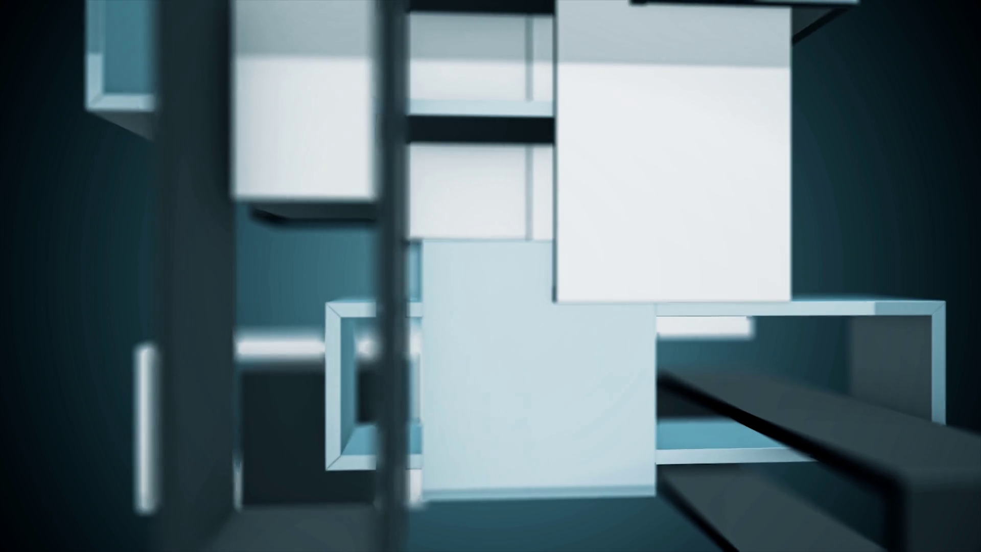 Abstract Animation Of Rotating Rectangular Stock Motion Graphics SBV ...