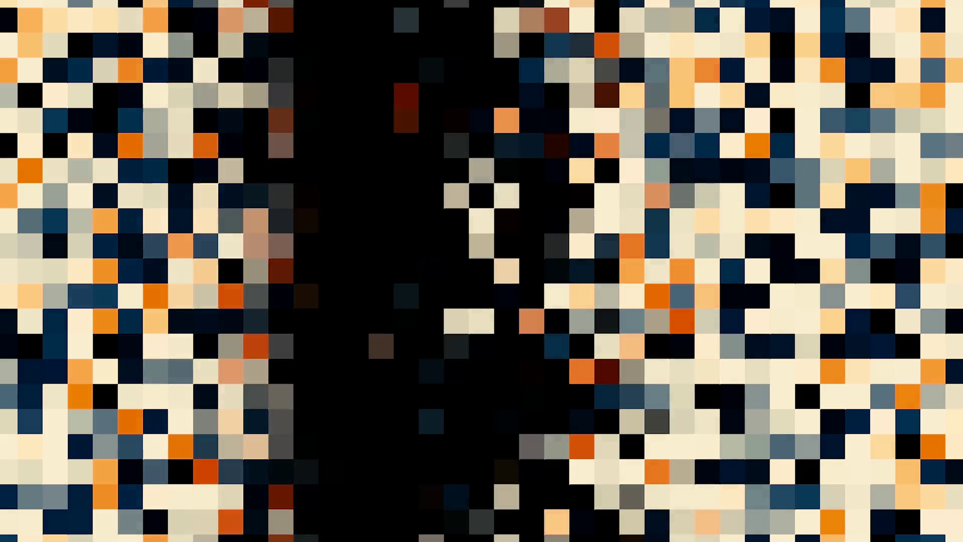 Abstract Rows Of Colorful Pixels Blinking Stock Footage SBV-348530865 ...