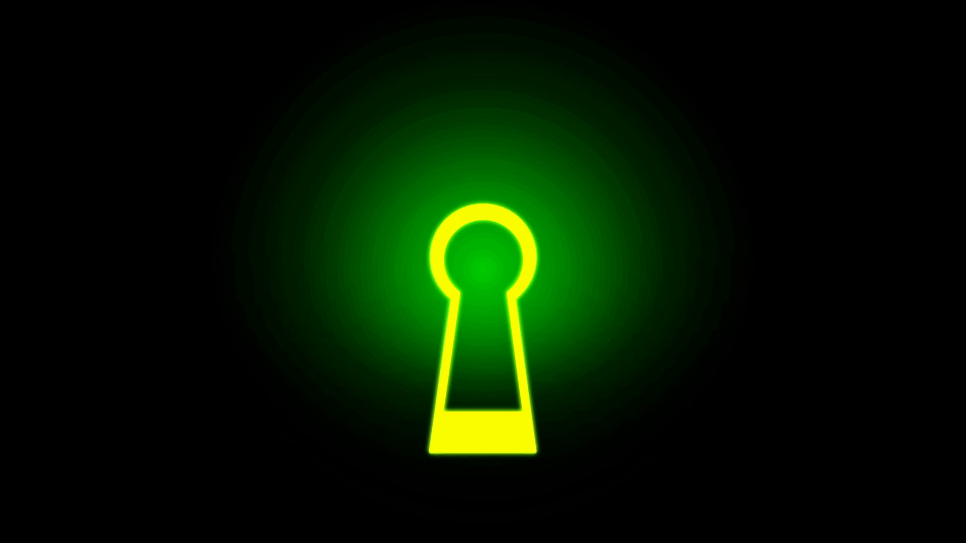 Abstract Neon Silhouettes Of Keyhole Of Stock Motion Graphics SBV ...