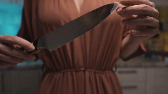 Woman Sharpening Stock Footage: Royalty-Free Video Clips - Storyblocks