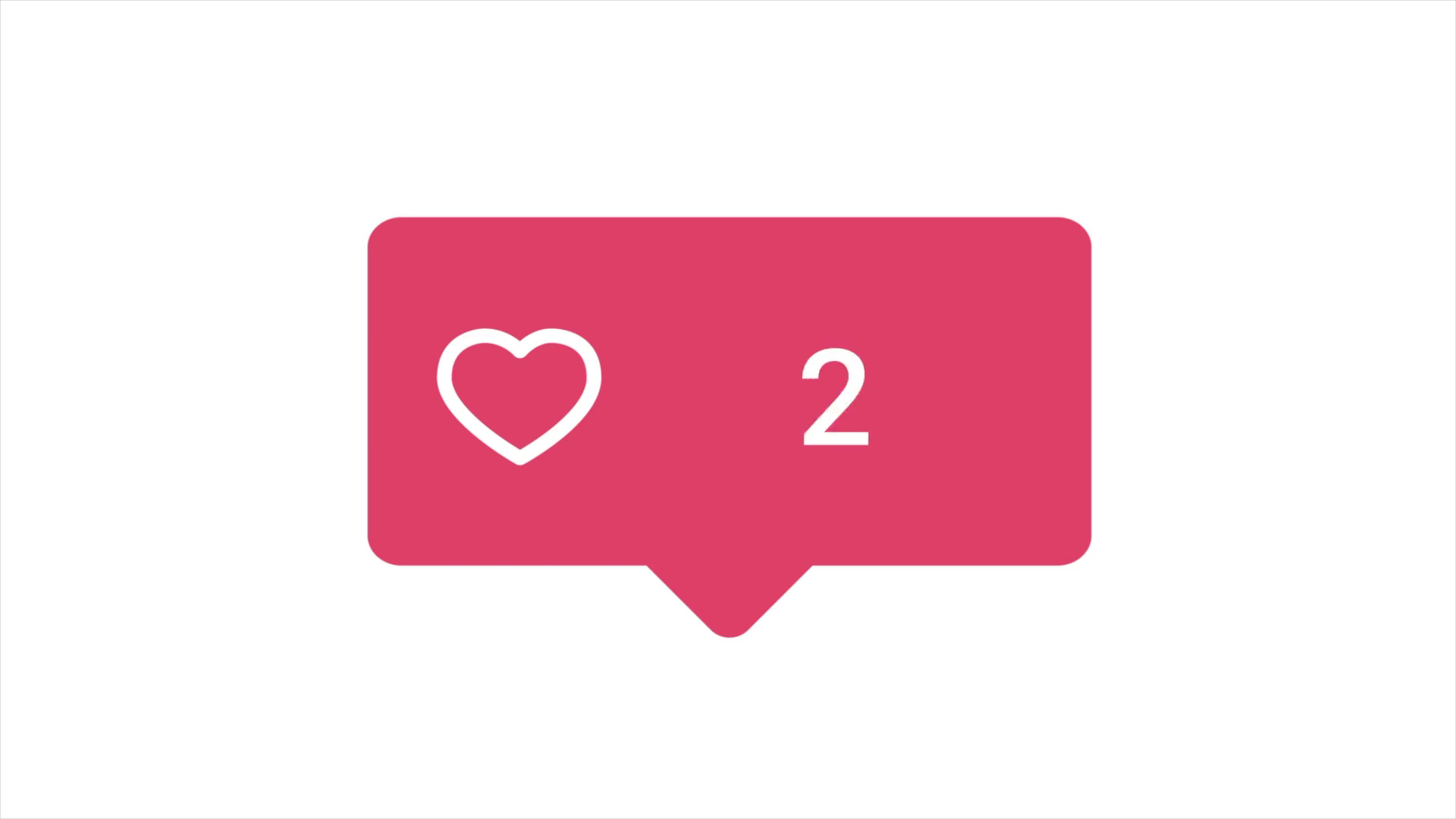 Colorful Animation Of Like Button With Stock Motion Graphics SBV ...