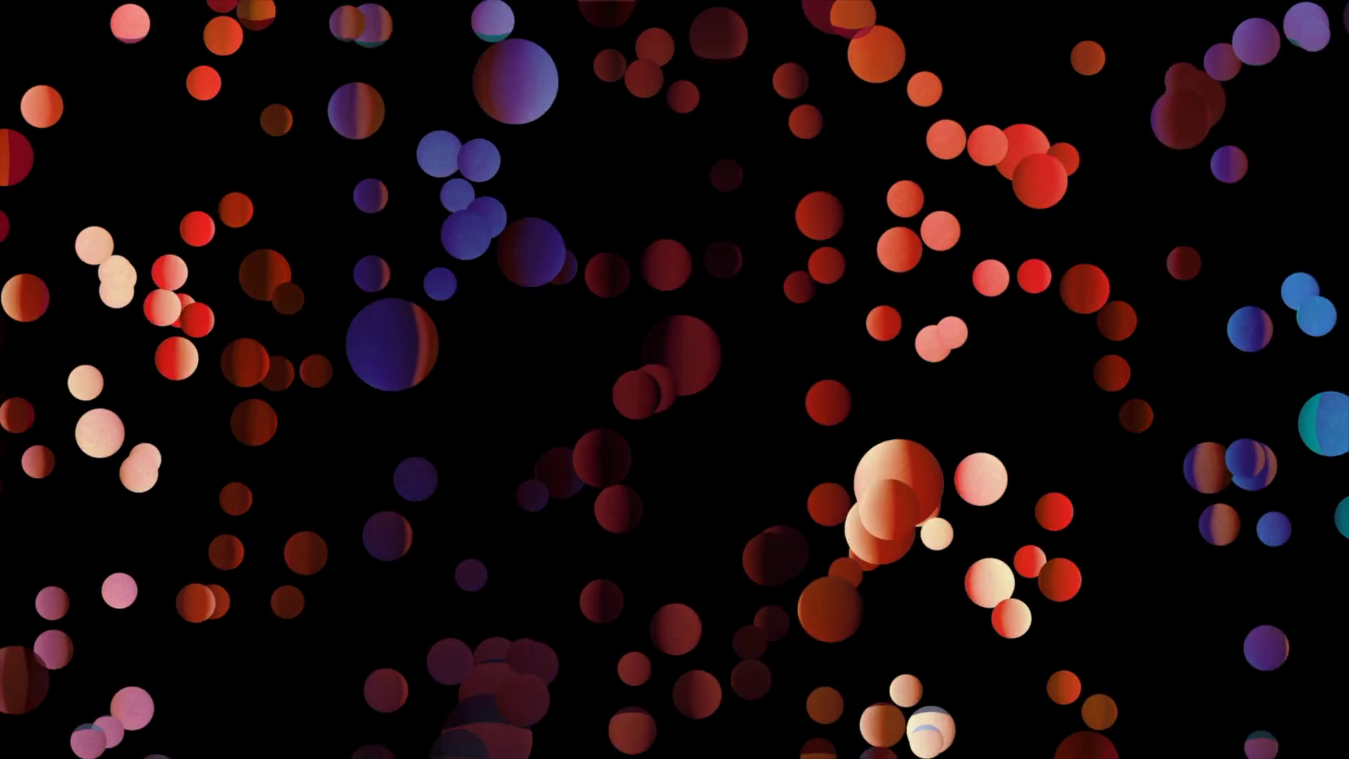 Colorful Circles Falling Down On Black Stock Motion Graphics SBV-348539382 - Storyblocks