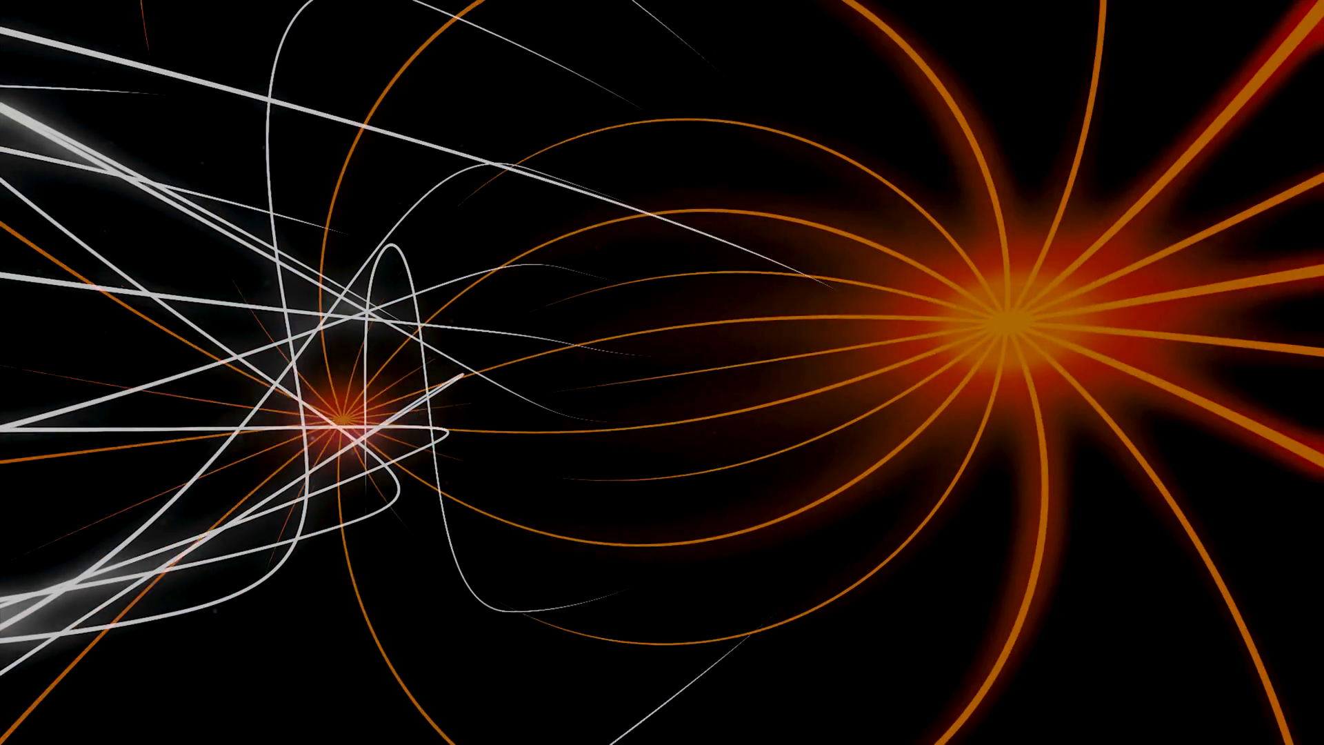 Abstract Orange Rays Flying Into Sides Near Stock Motion Graphics SBV ...