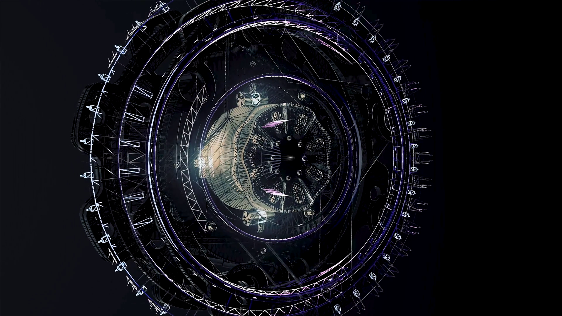 Beautiful Large Satellite In Outer Space Stock Motion Graphics SBV-348540112 - Storyblocks