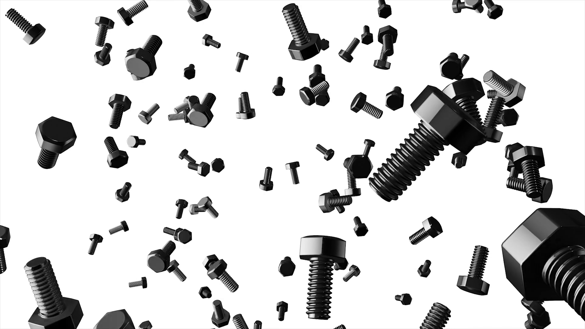 Illustration Of Bolts On White Background Stock Motion Graphics SBV ...