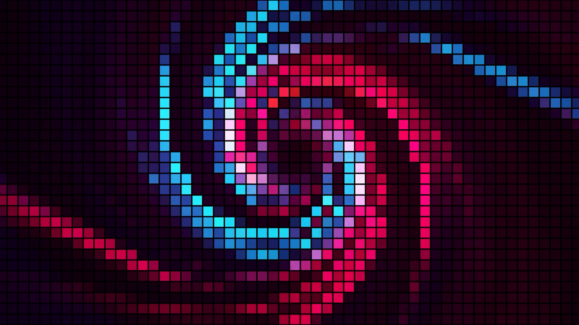 Abstract Spiral Radial Shape On Pixelated Stock Motion Graphics SBV ...