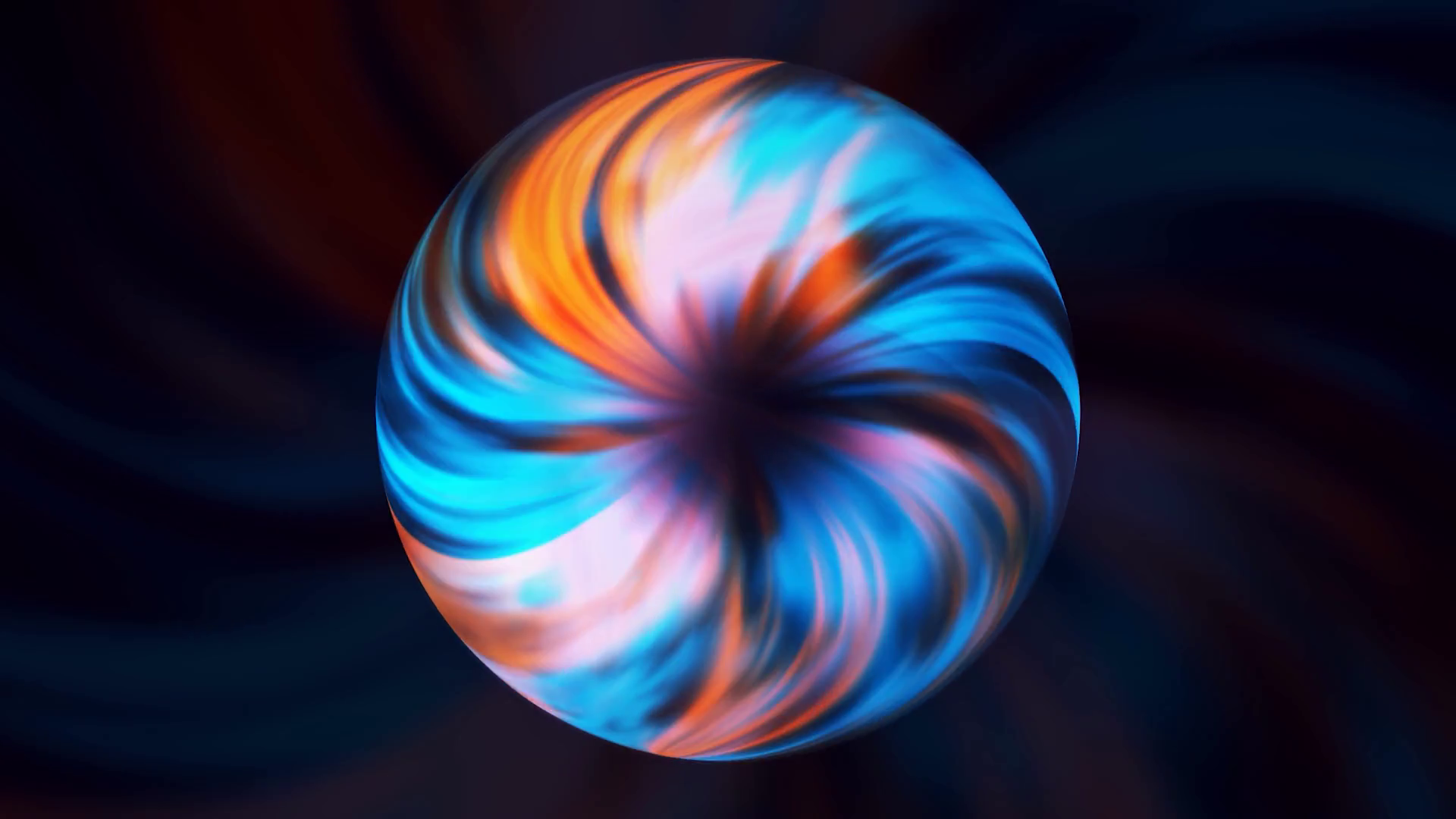 Abstract 3d Sphere With Fluorescent Colors Stock Motion Graphics SBV ...