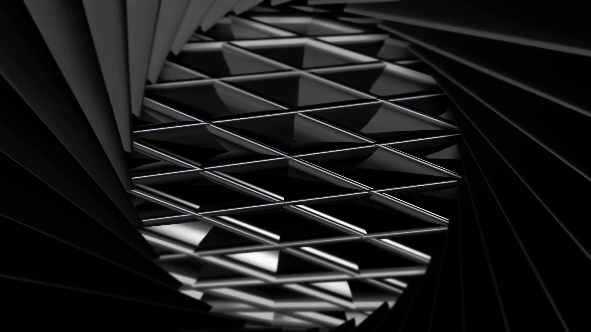 Abstract Metal Grid With Rhombus Shaped Stock Motion Graphics SBV ...