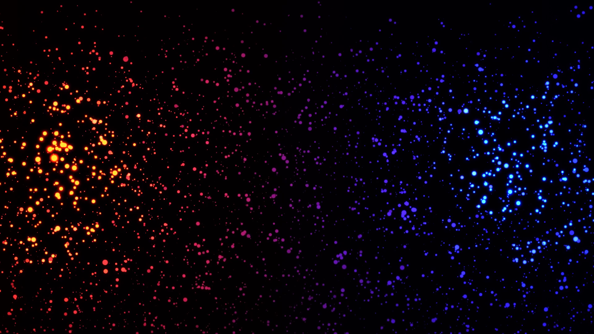 Neon Colored Dots Moving In Space Animation Stock Footage SBV-348551835 ...