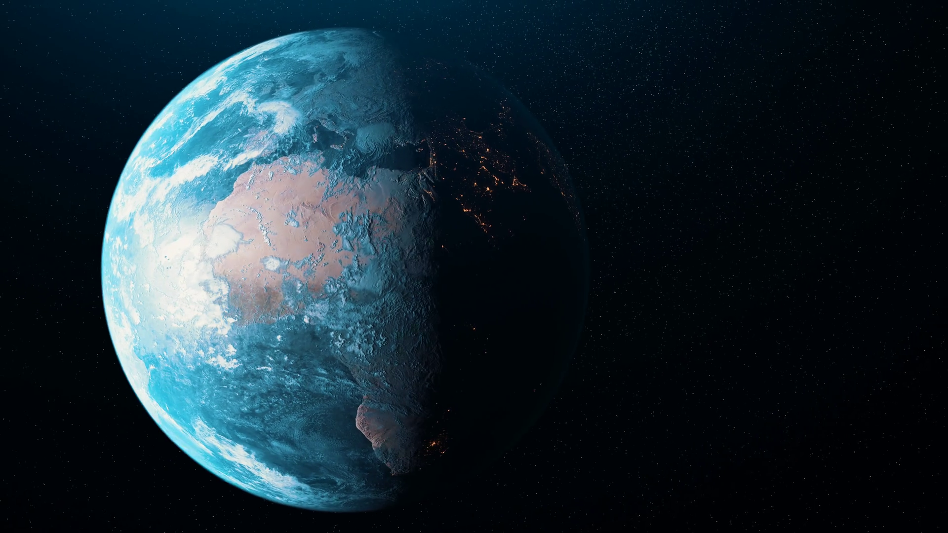 Abstract Animation Of Beautiful Planet Earth Stock Motion Graphics SBV ...