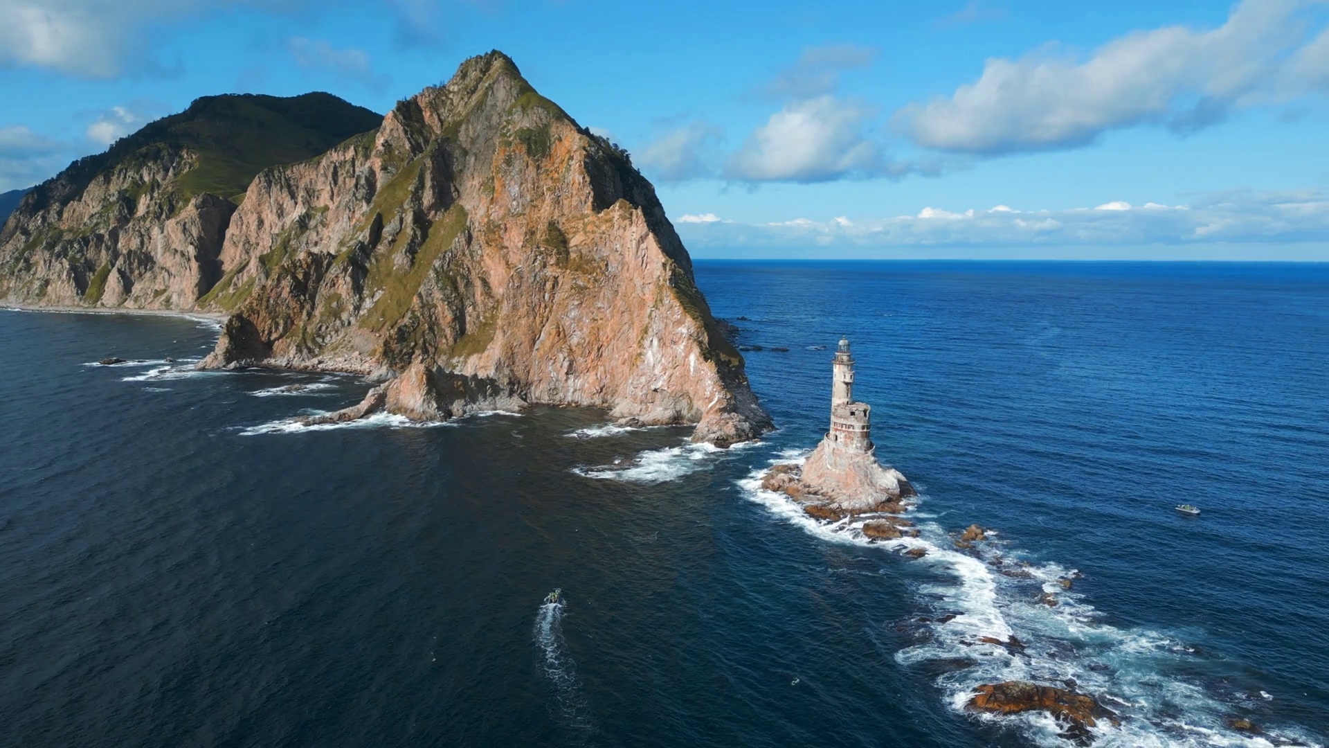 Top View Of Dramatic Landscape Of Rocky Stock Footage SBV-348580976 ...