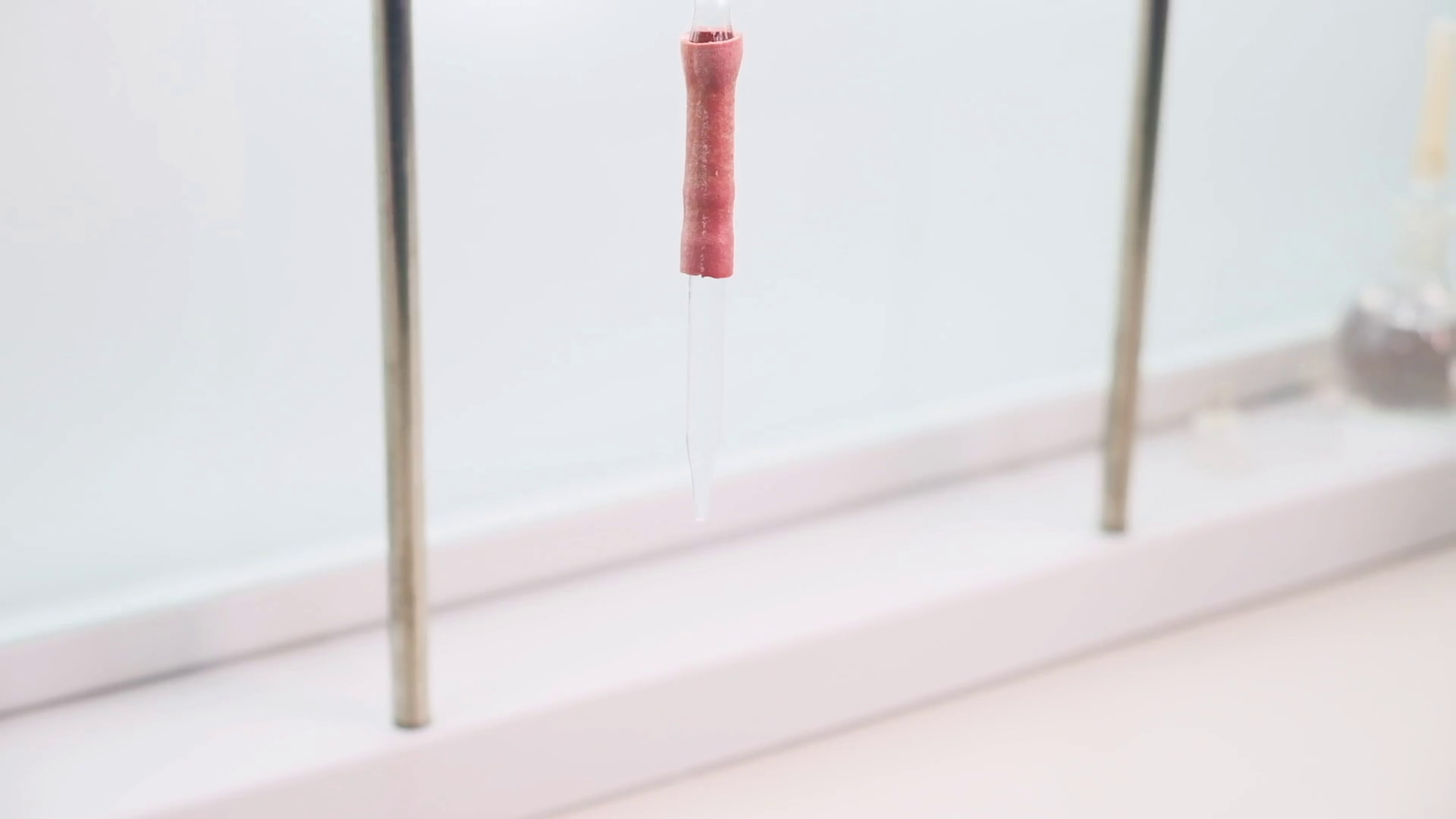 Close Up Of Transparent Liquid Being Poured Stock Footage SBV-348620112 ...