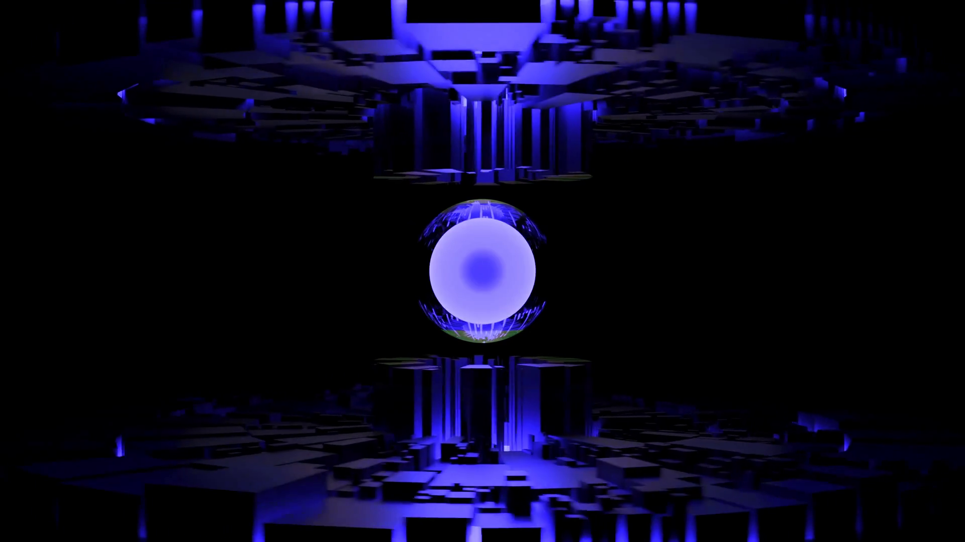 Glowing Ball In Futuristic Machine Design Stock Motion Graphics SBV ...