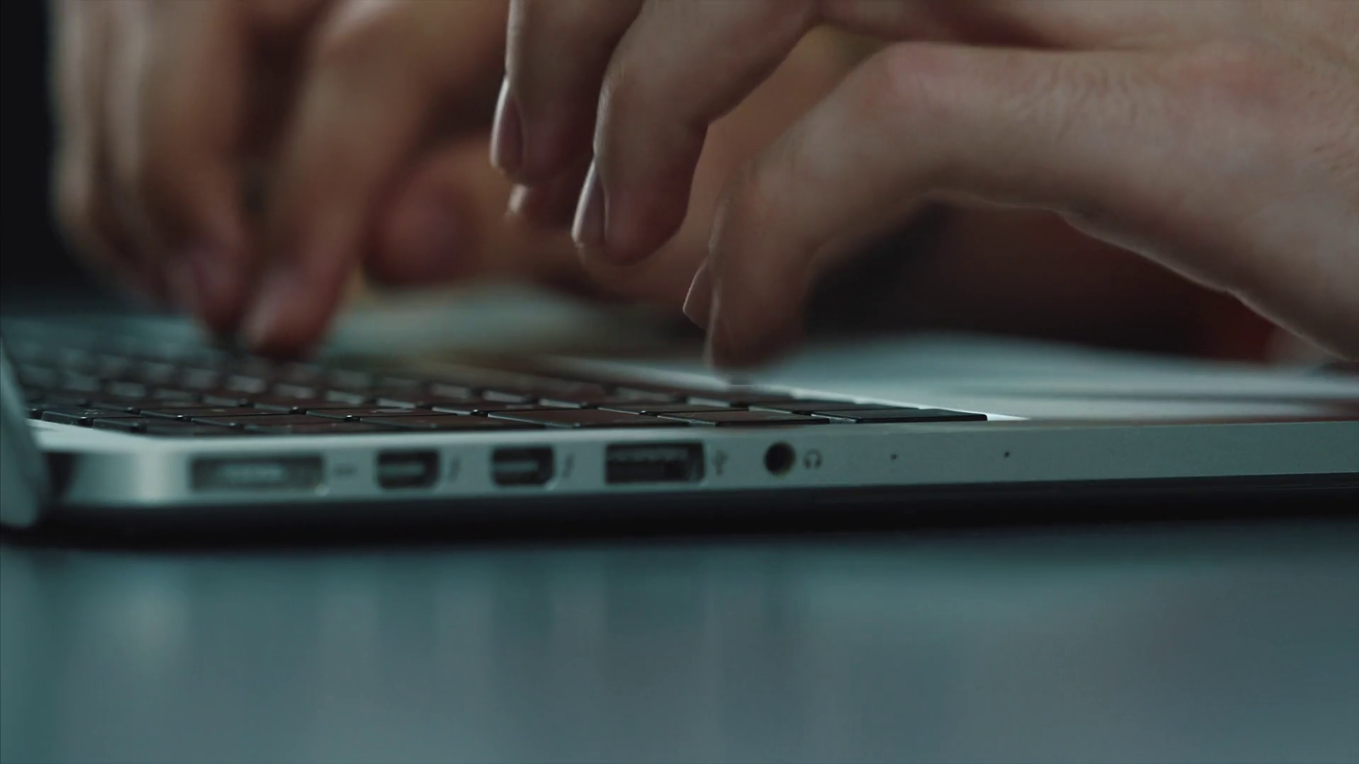 Hands Typing On Laptop Keyboard Laptop Stock Footage SBV-348578021 ...