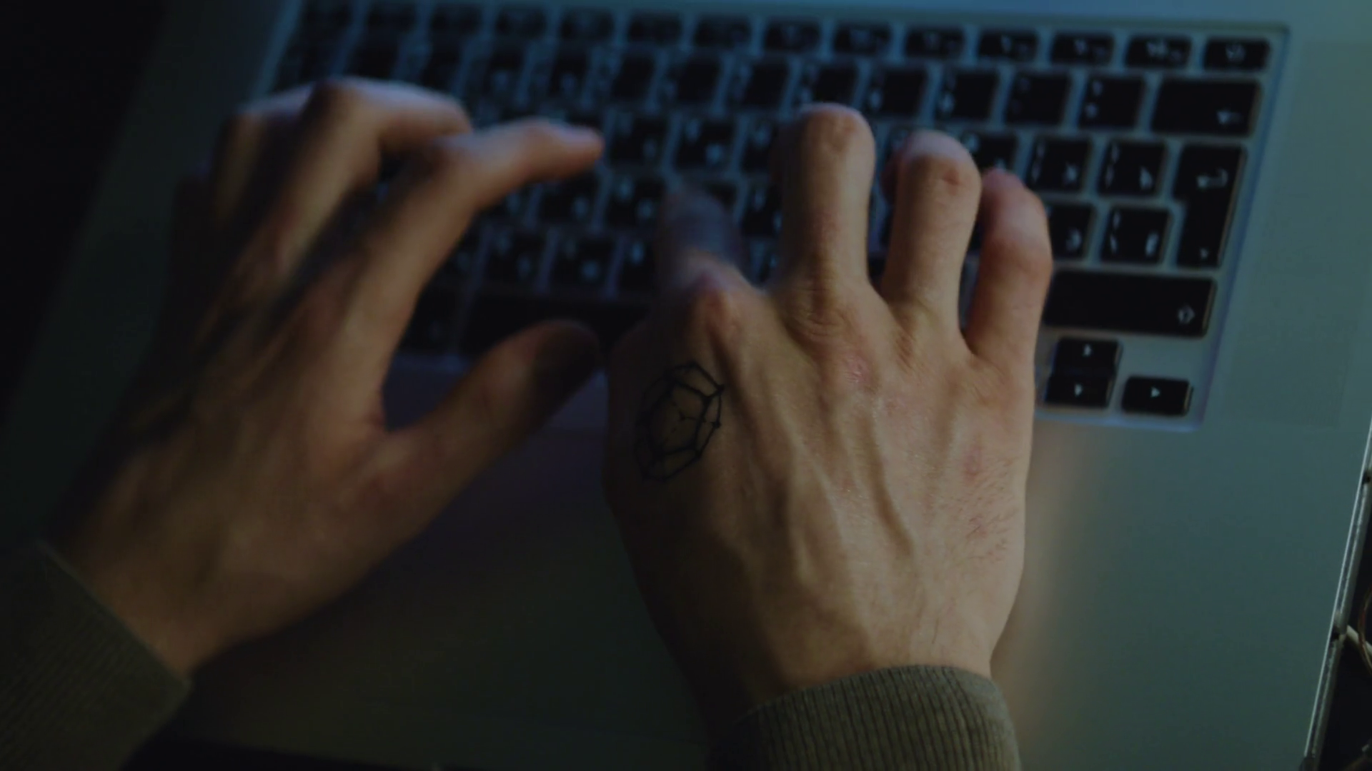 Close-up Of Programmer's Hands Typing Stock Footage SBV-348578025 ...