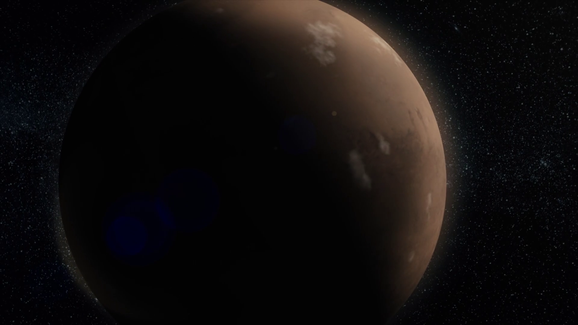 Mars Animation Planet Mars In Outer Space Stock Footage SBV-348579698 ...