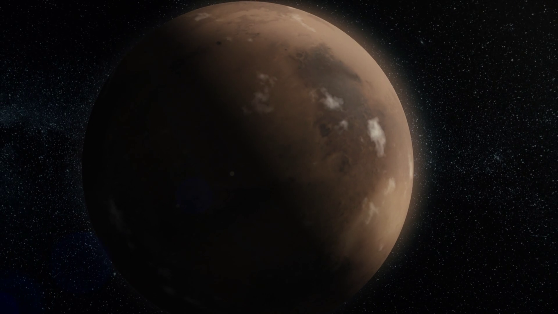 Mars Animation Planet Mars In Outer Space Stock Footage SBV-348579608 ...