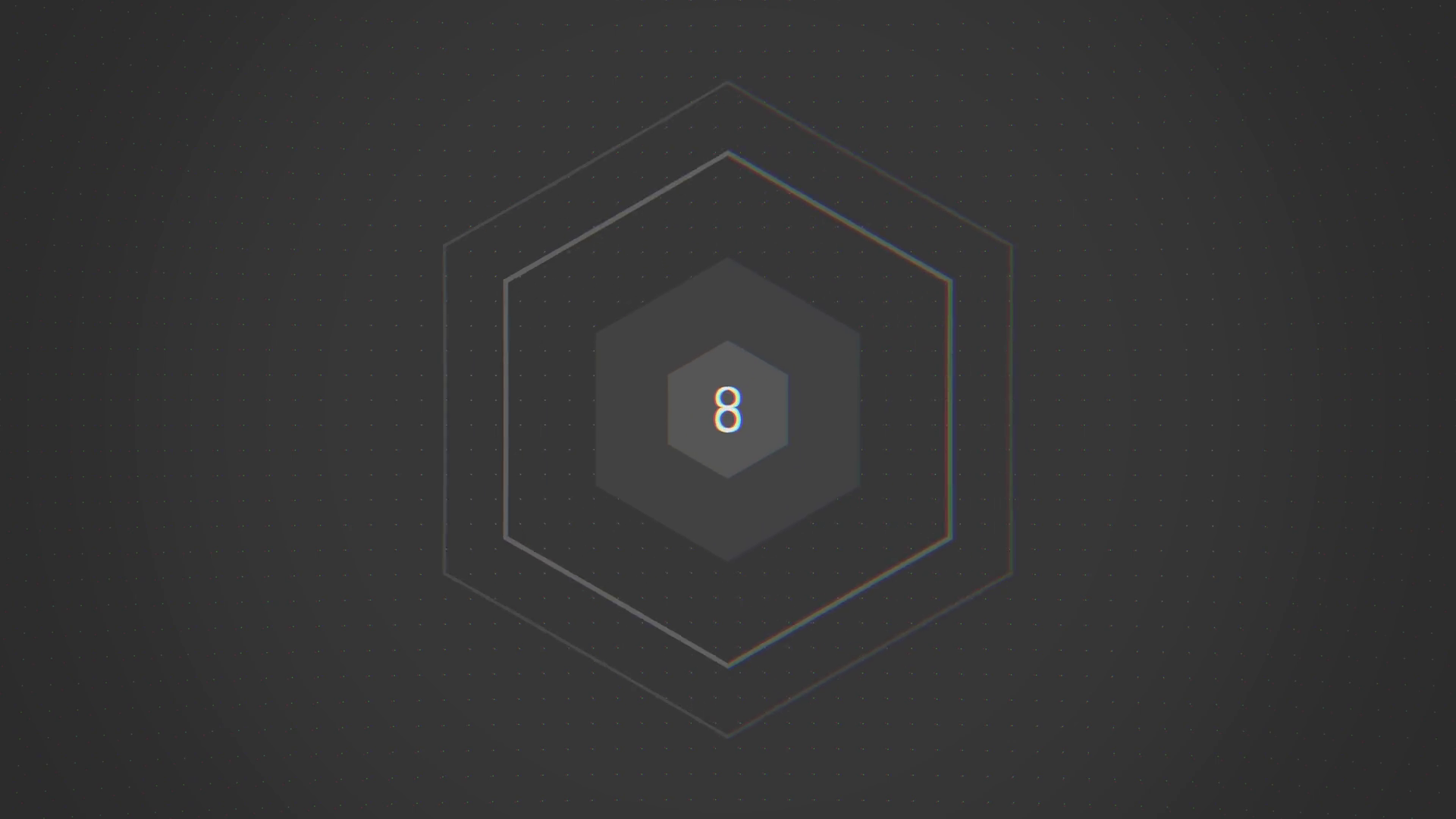 The Number 8 Appears Monochrome Numbers Stock Footage SBV-348576442 ...