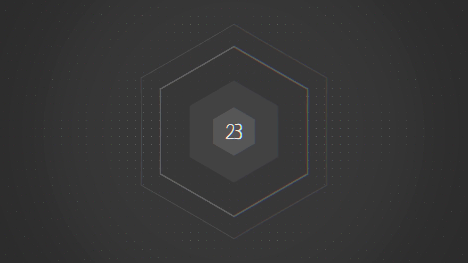 The Number 23 Appears Black White Animation Stock Footage SBV-348576451 ...