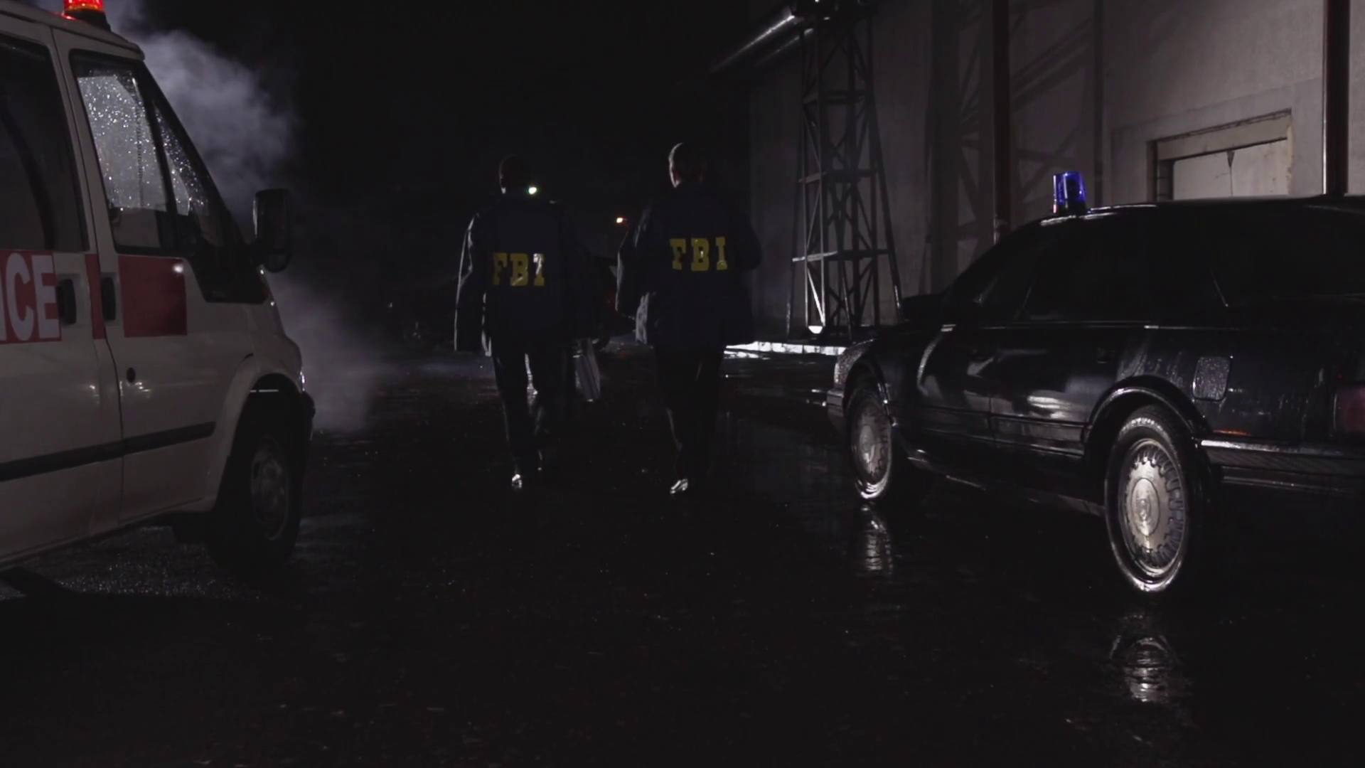 Fbi Agents At Crime Scene Rear View Scene Stock Footage SBV-348577209 - Storyblocks