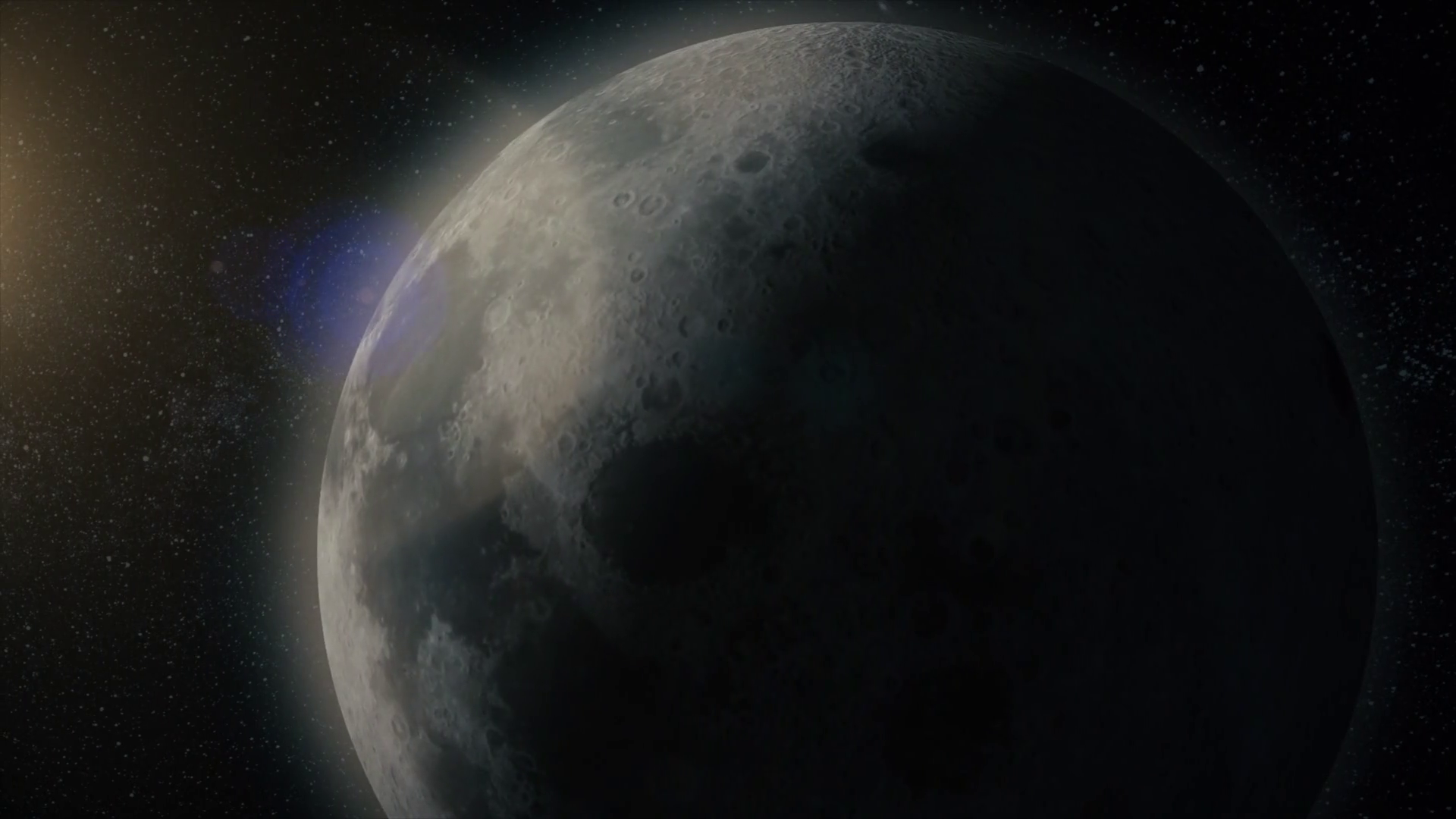 Moon Phases Realistic Fit Height Loop Stock Footage SBV-348579515 ...