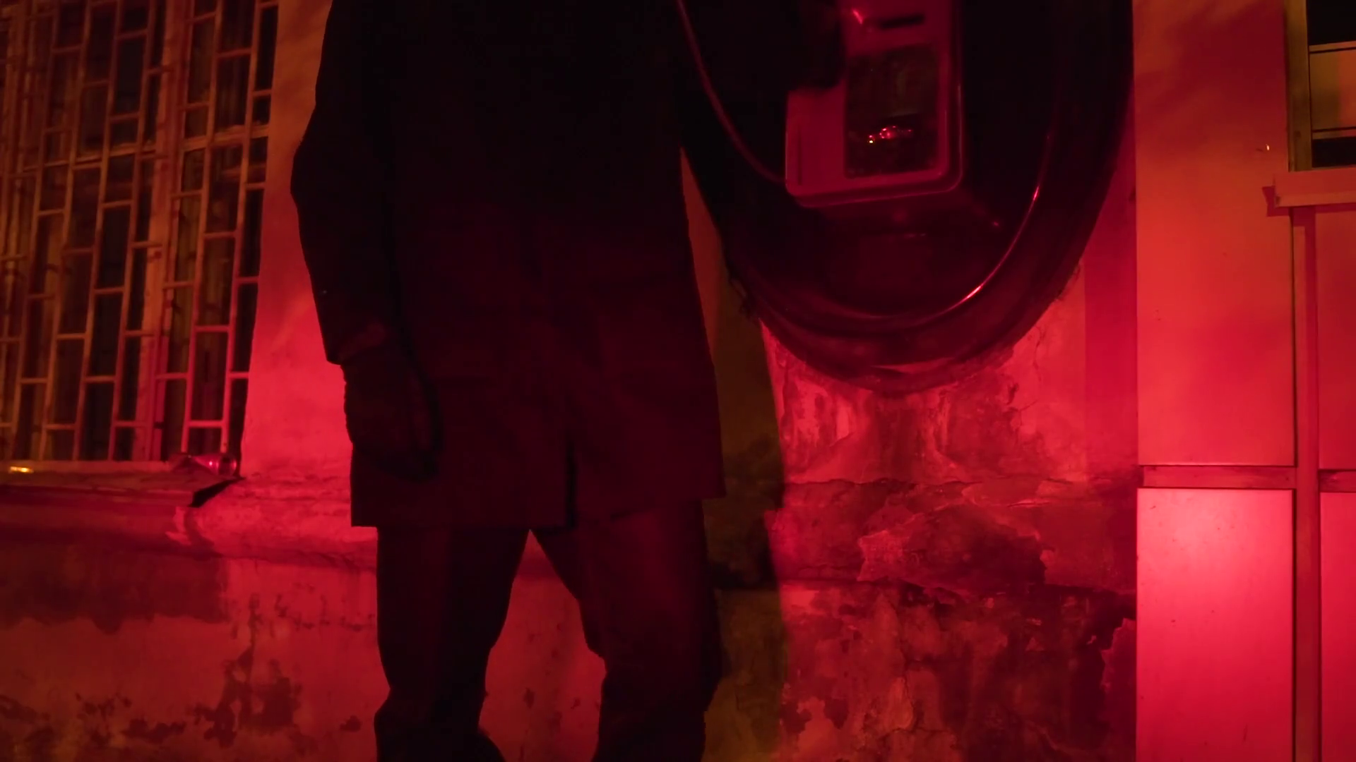 Young Male In City At Night Using Payphone Stock Footage SBV-348576905 ...