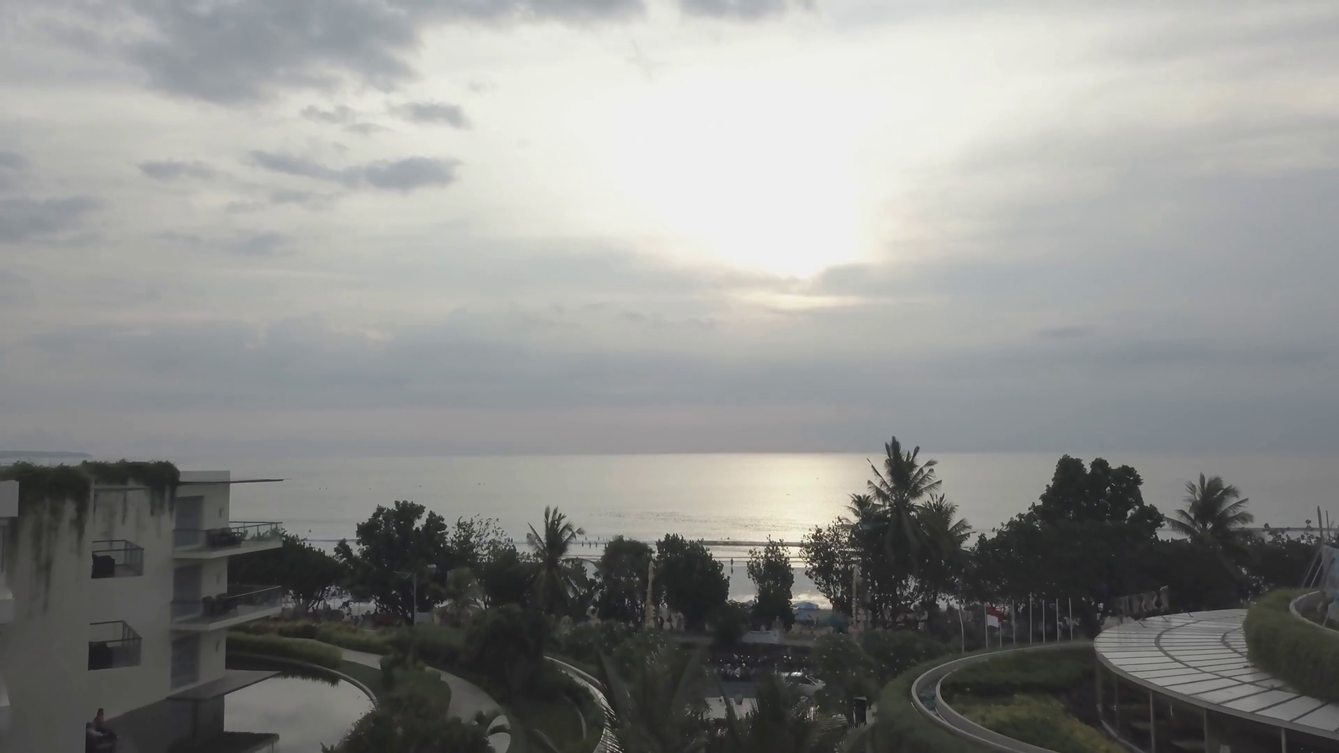 Beautiful Sunset On Beach Video Hotel Stock Footage SBV-348580523 ...