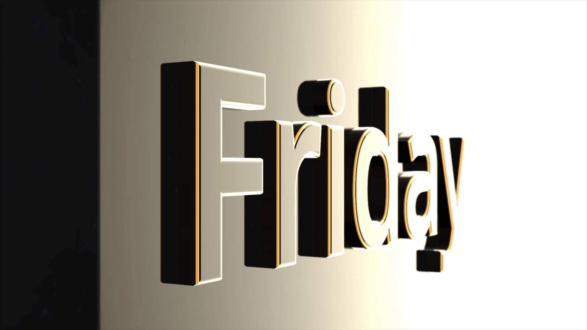 Friday Title Word "friday" Animation Stock Footage SBV-348578530 ...