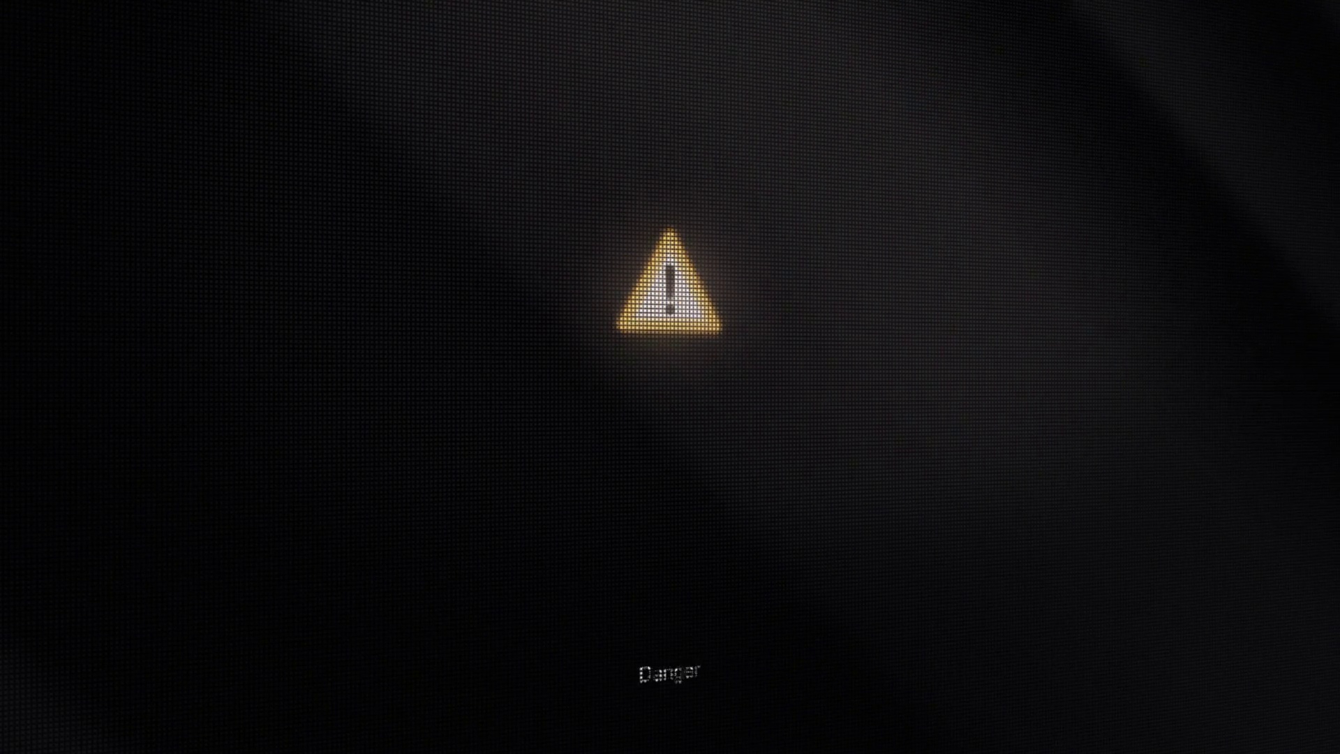 Animation Extrusion Of Symbol Of Danger Sign Stock Footage SBV ...