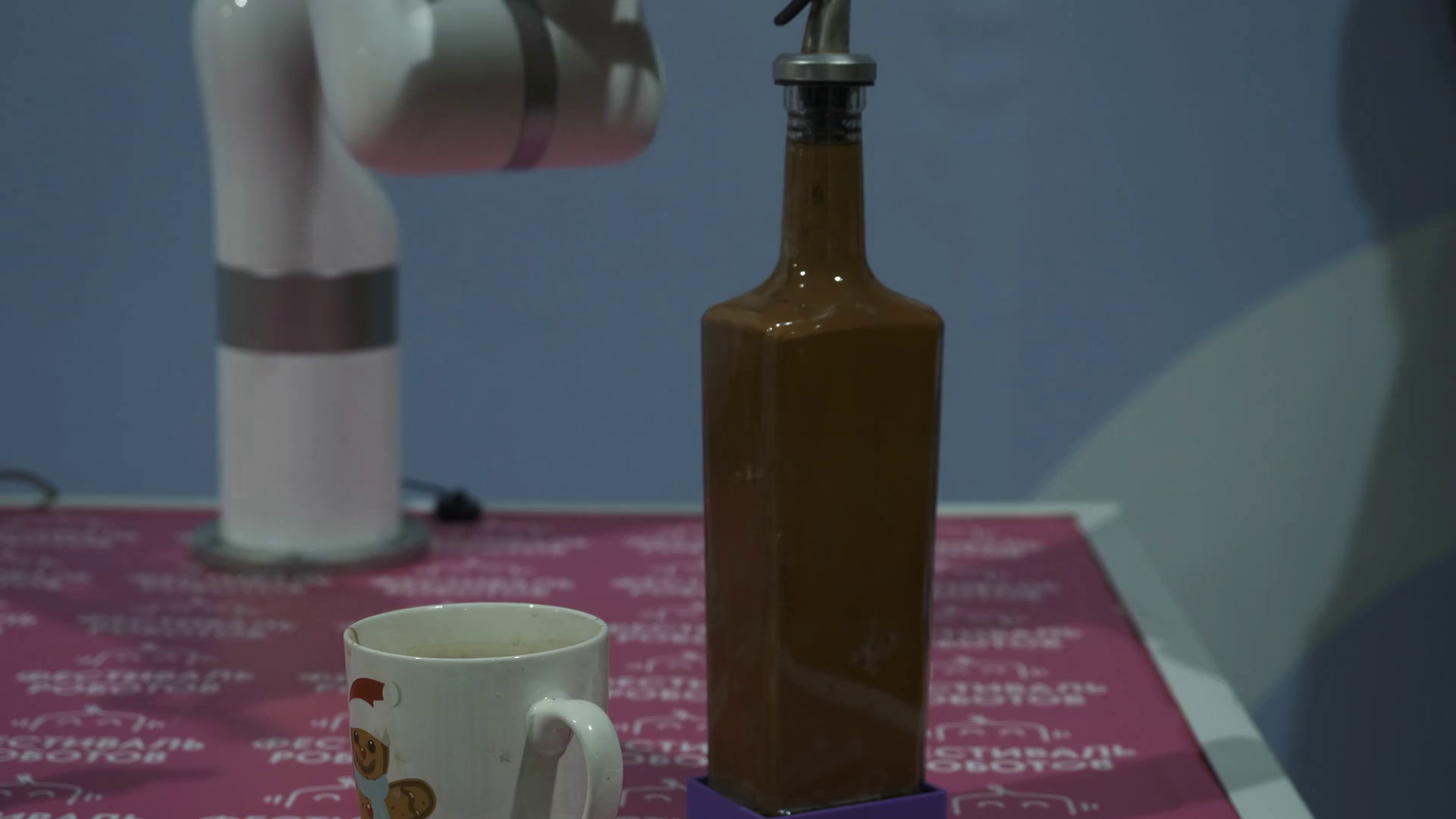 Close-up Of Robotic Hand Pouring Drink Hdr Stock Footage SBV-348604717 ...
