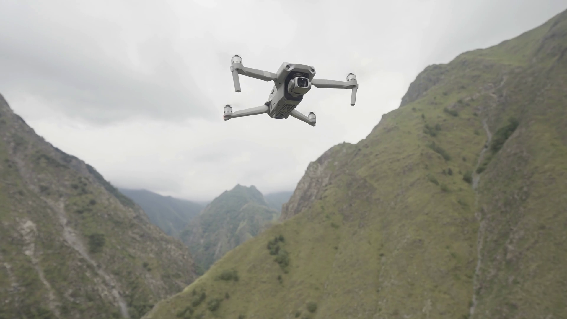 Aerial Drone Scenery Of Green Mountain Stock Footage SBV-348593042 ...