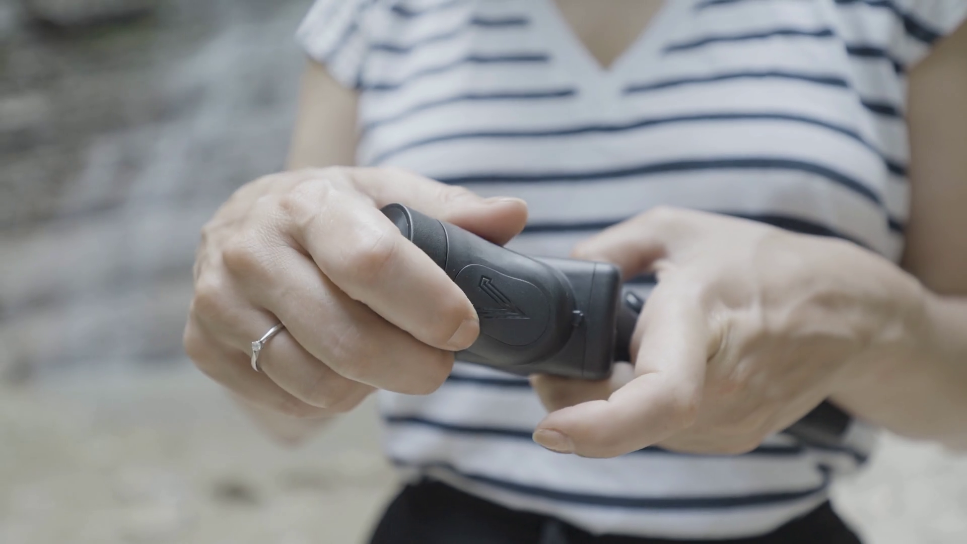 Close Up Of Female Hands Holding Smartphone Stock Footage SBV-348597223 ...