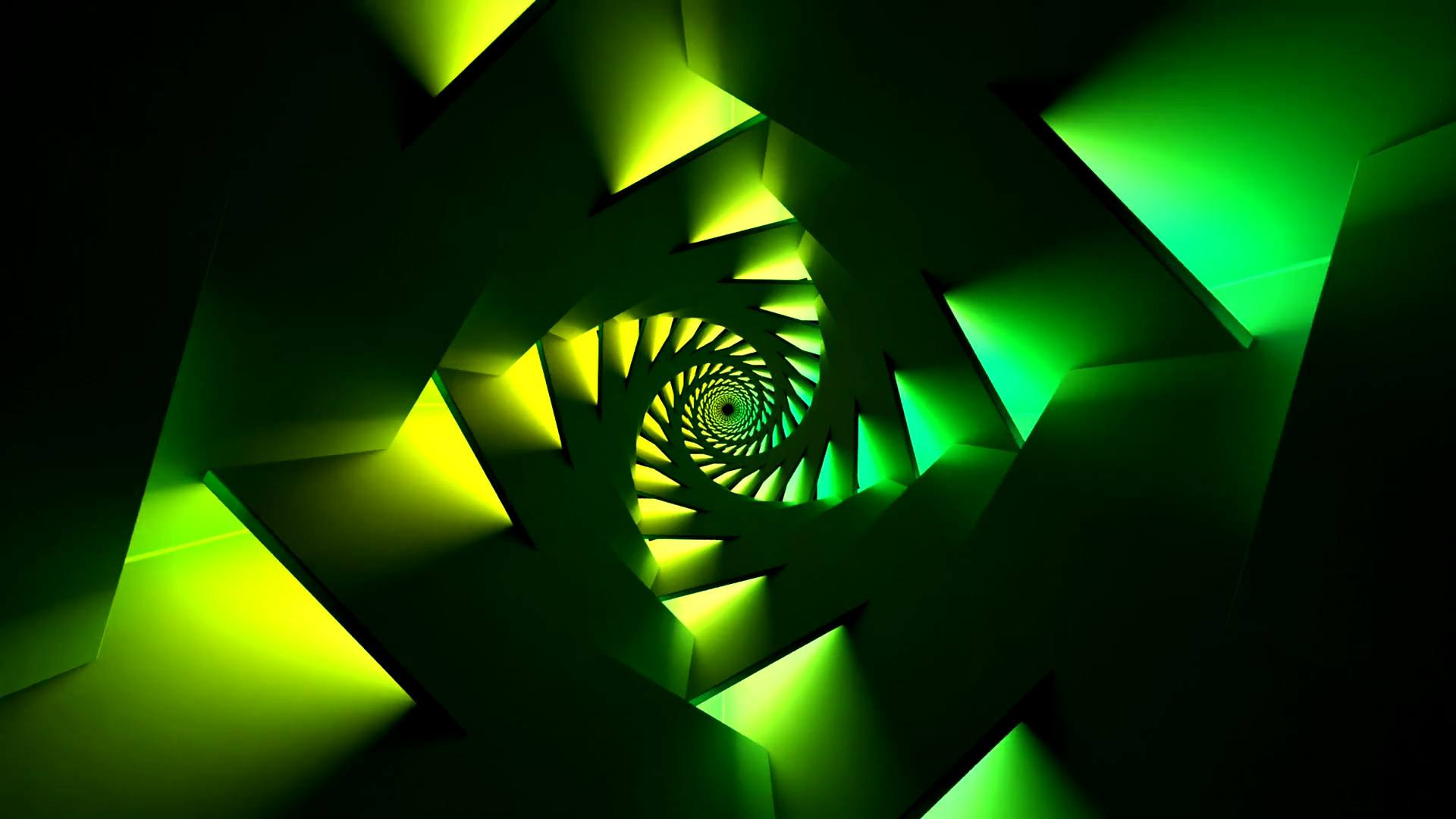 Triangles Are Twisted Into Geometric Spiral Stock Motion Graphics SBV ...