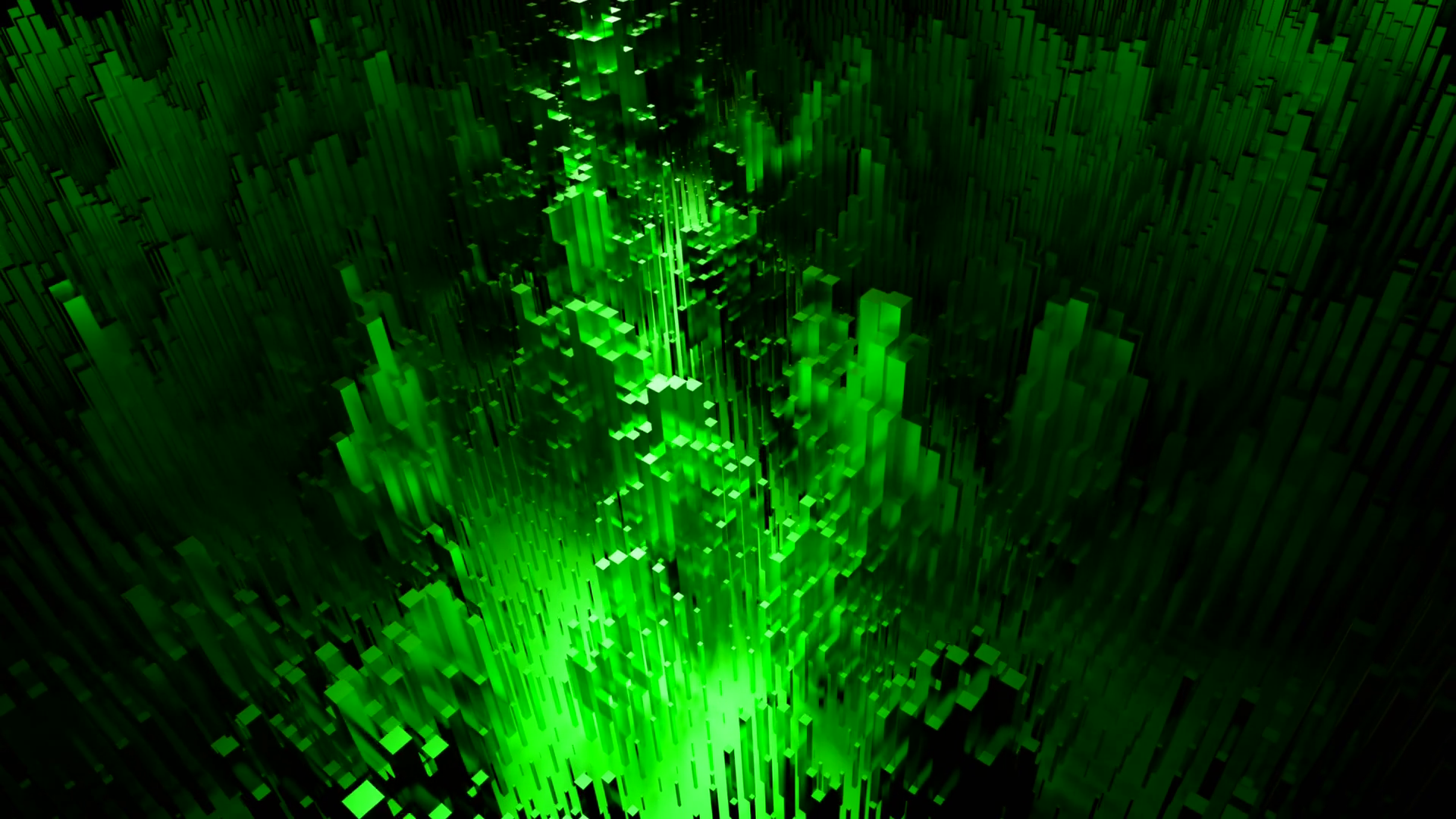 3d Vertical Lines Move In Waves Design Stock Motion Graphics SBV ...