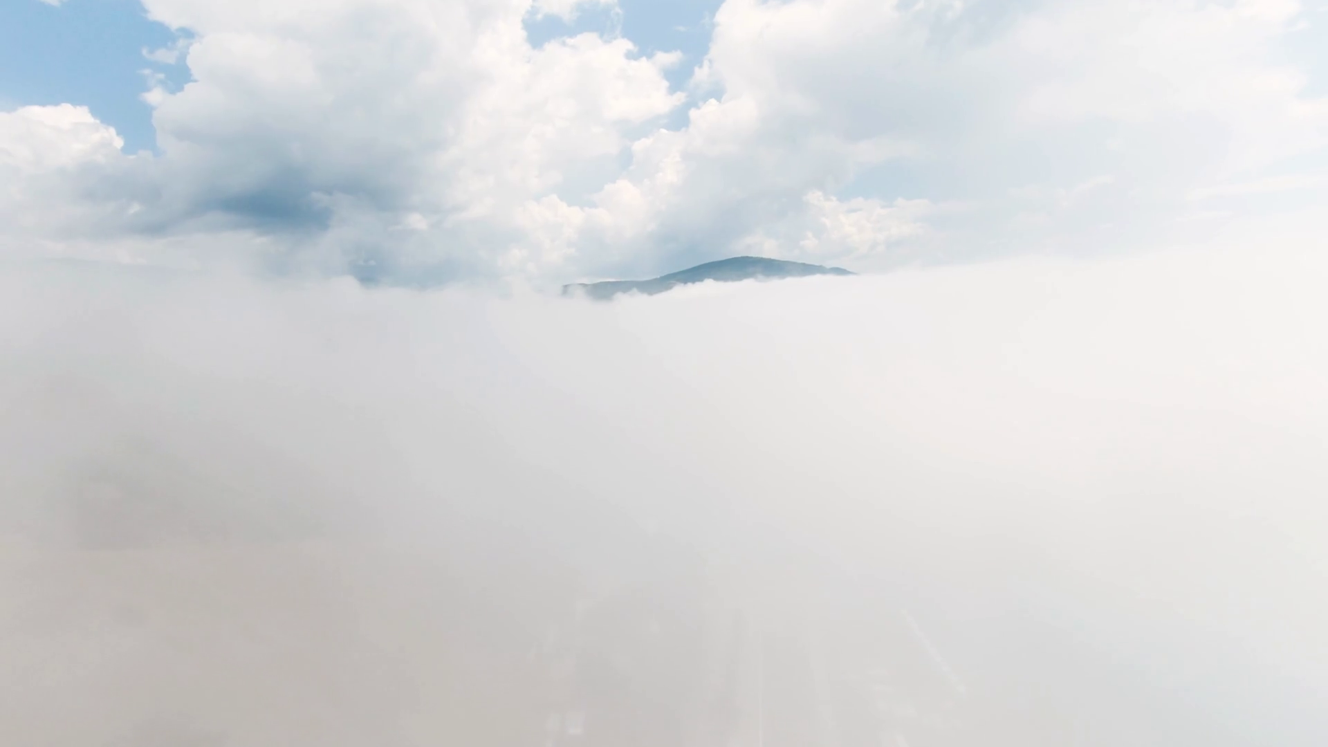 Top View Of Dense Clouds In Sky With Stock Footage SBV-348592989 ...