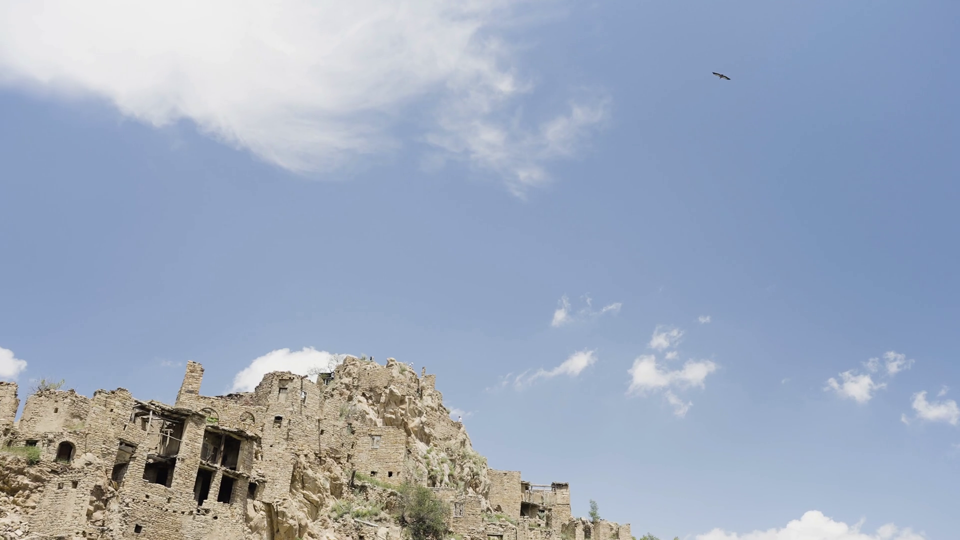Ancient Stone City In Mountains In Summer Stock Footage SBV-348592532 ...