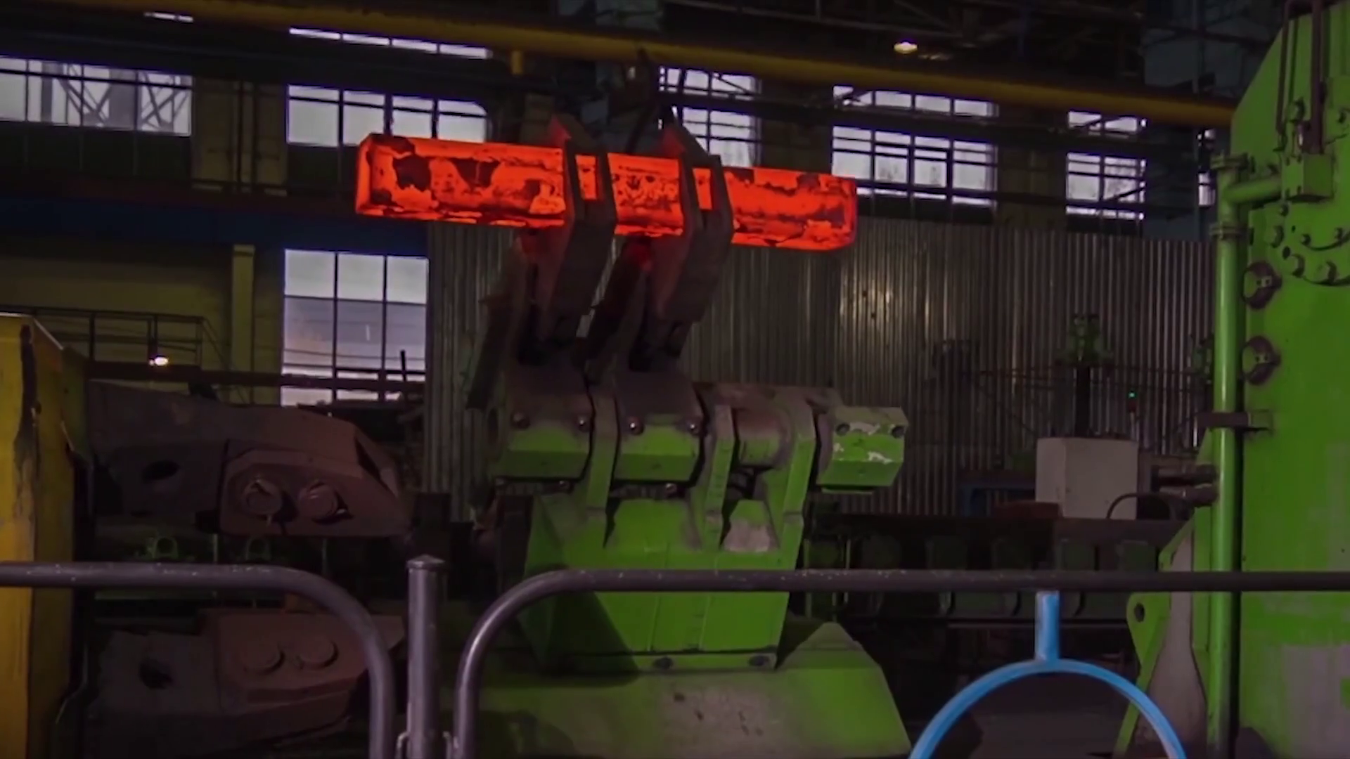 Manufacture Of Rails Trains Freight Wagon Stock Footage SBV-348585094 ...